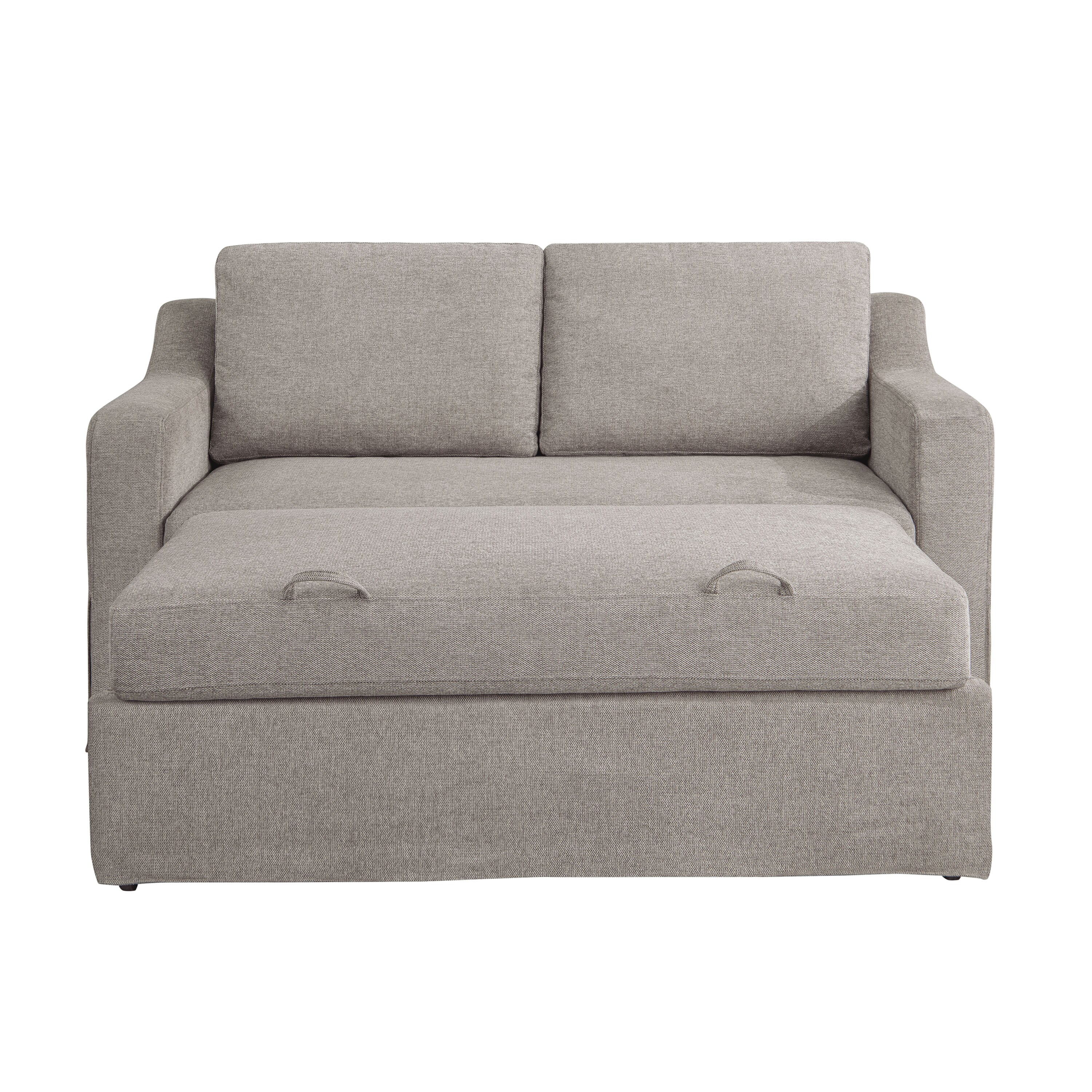 Serta Flax Contemporary/Modern Polyester Full Sofa bed in the Futons ...