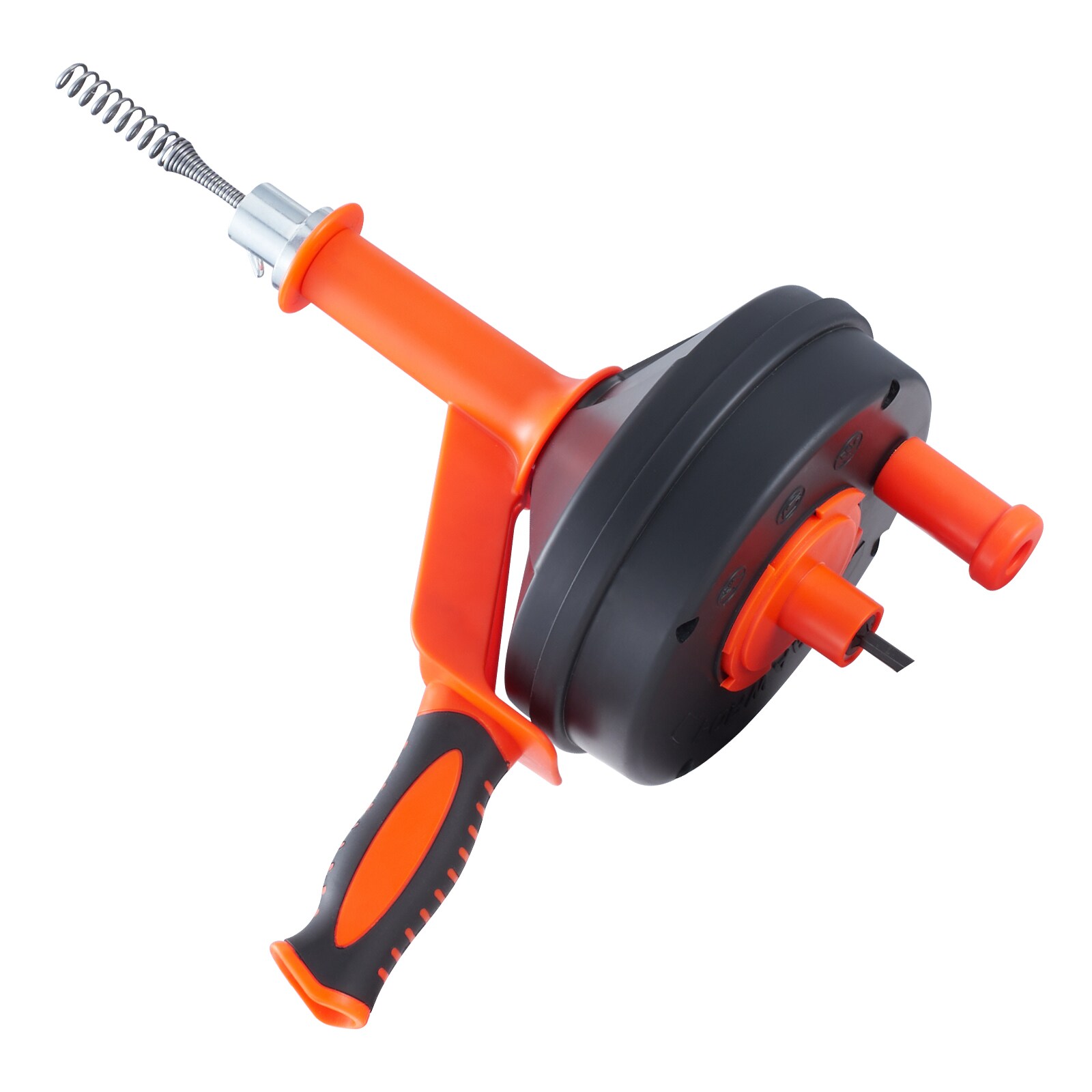 VEVOR Drain Auger 25Ft Plumbing Snake with Drill Attachment Plumbers ...