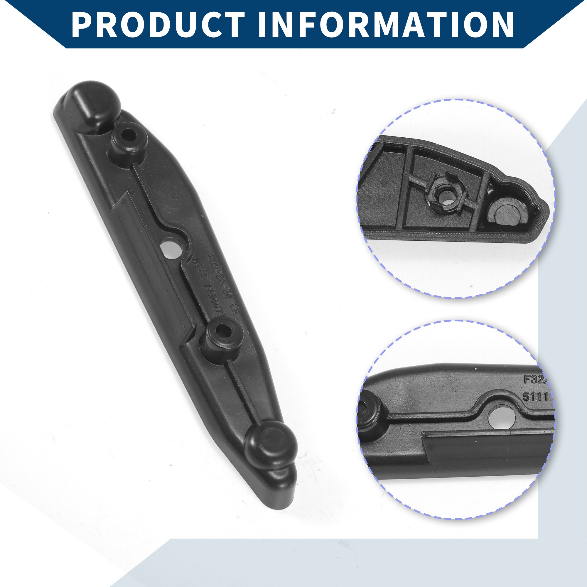 Unique Bargains No.51117294679 Bumper Support Bracket for BMW 428i ...