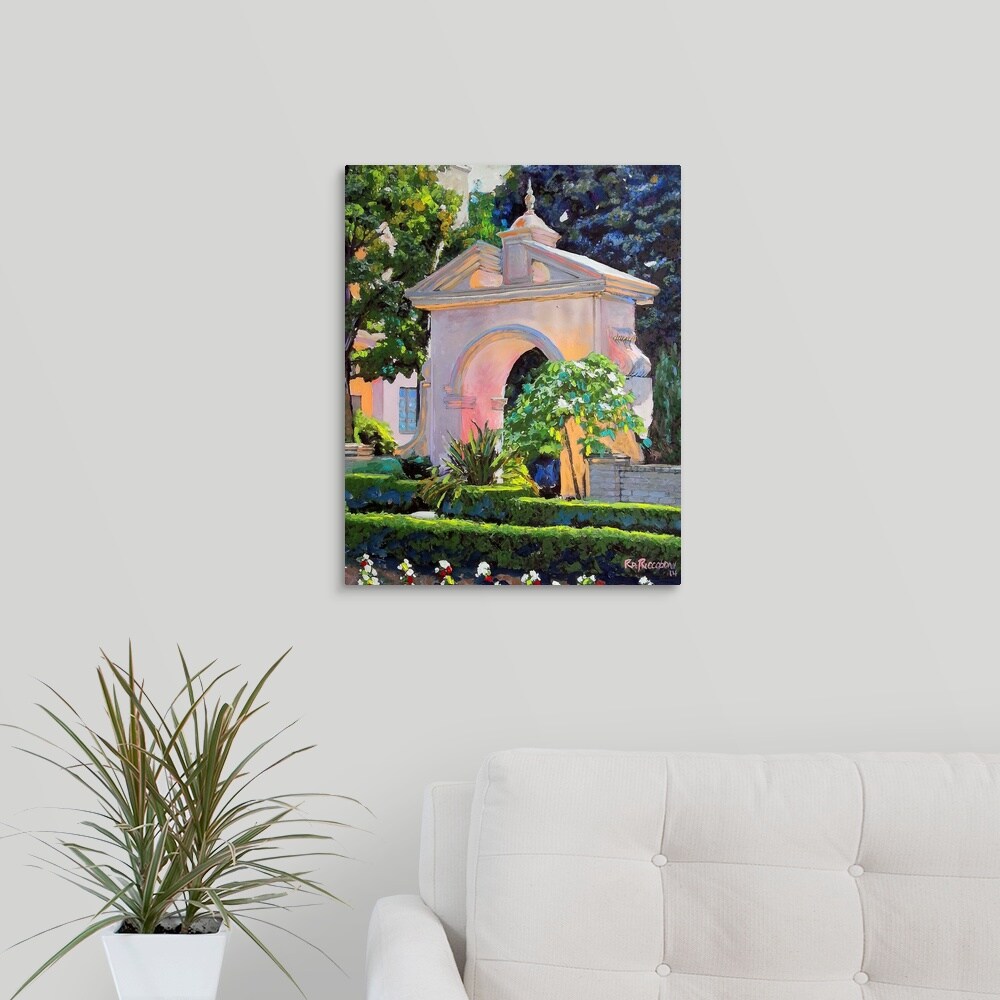 GreatBigCanvas Requa's Gate Balboa Park San Diego Randy Riccoboni 20-in ...