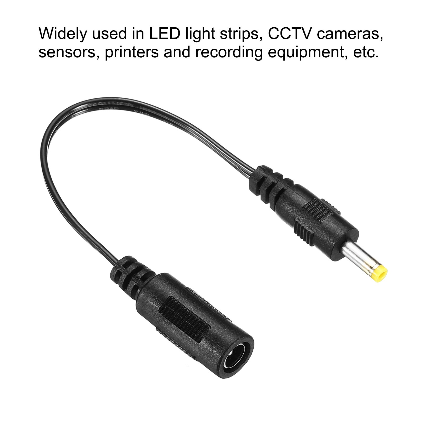 Unique Bargains DC Extension Cable 5.5x2.1mm Female to 4x1.7mm Male ...