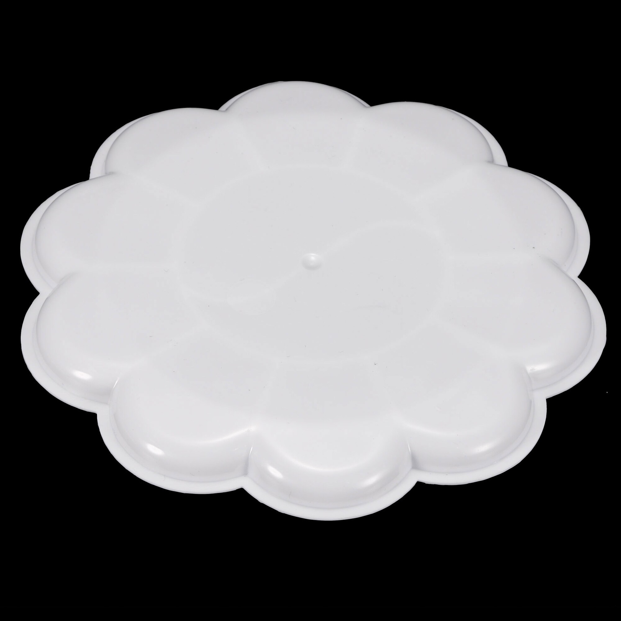 PATIKIL 12pcs Paint Tray Palette 5.9inch/15cm Plastic Painting Palette ...