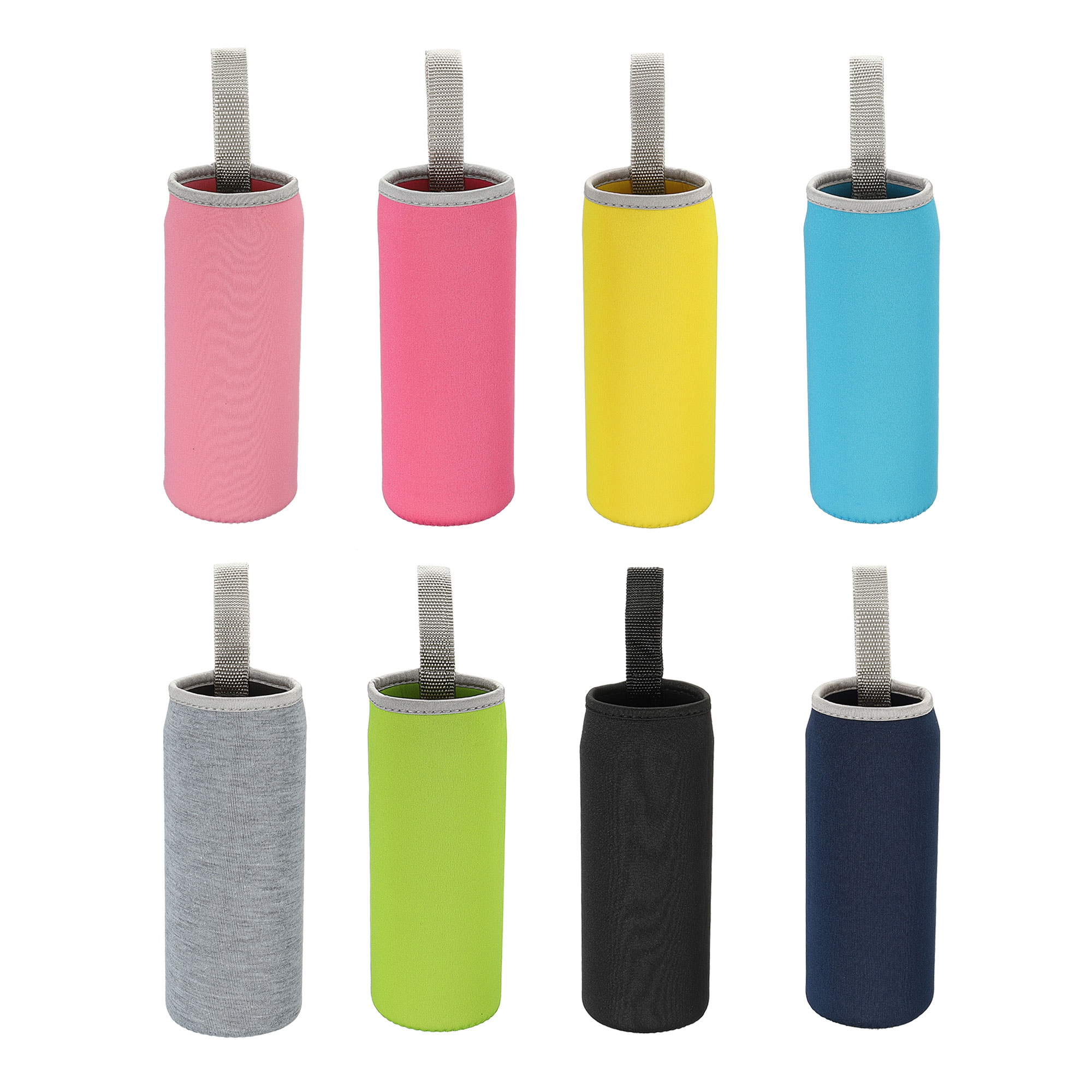 Unique Bargains Water Bottle Sleeve 500ml Neoprene Carrier Insulated ...