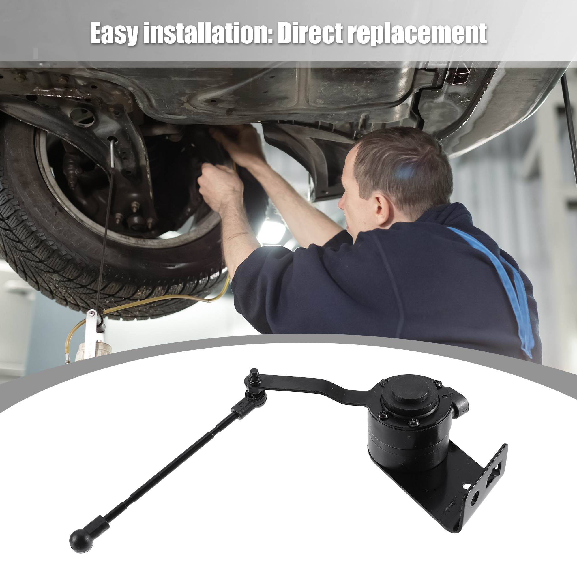 Unique Bargains 15098628 Front Left Side Air Suspension Ride Height ...