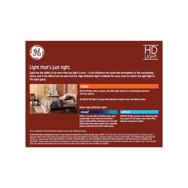 GE Relax HD 40-Watt EQ G25 Soft White Medium Base (e-26) Dimmable LED ... GE Relax HD 40-Watt EQ G25 Soft White Medium Base (e-26) Dimmable LED ...