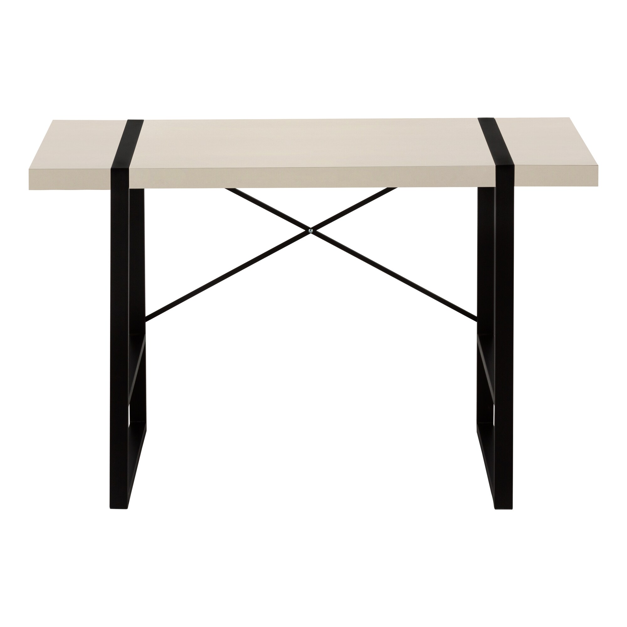 Blisstyle Computer Desk Home Office Laptop 48 Inchl Work Beige Laminate ...
