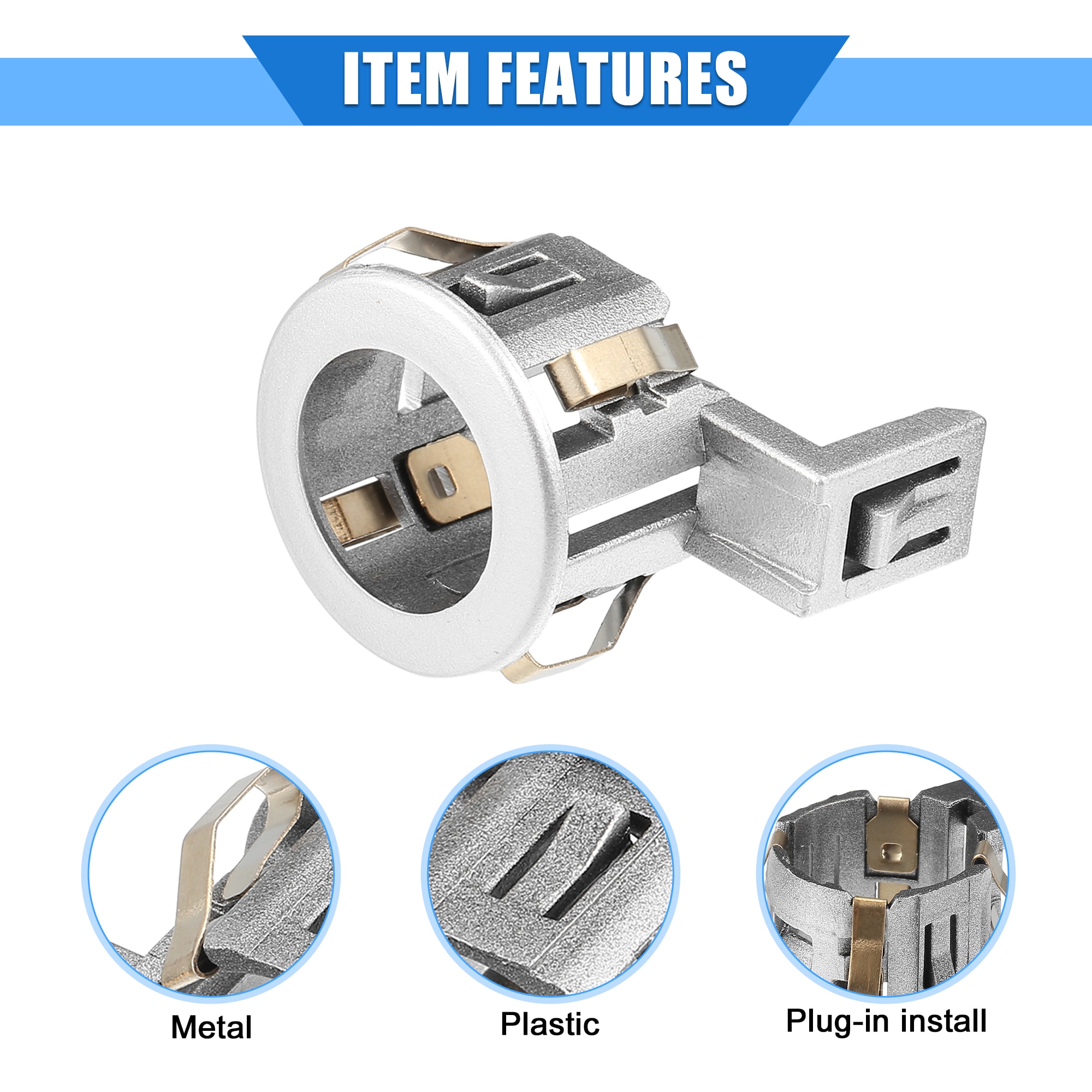 Unique Bargains Parking Sensor Retainer Holder Compatible for Toyota ...