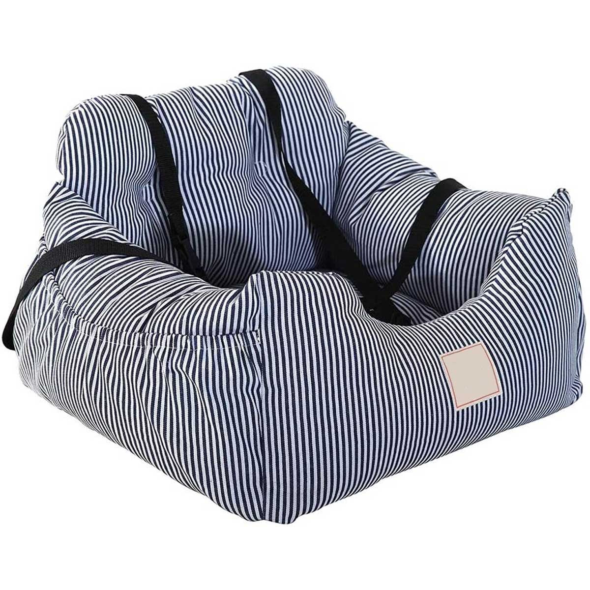 Aoibox Dog Car Seat Pet Booster Travel Safety Bed with Storage Pocket ...