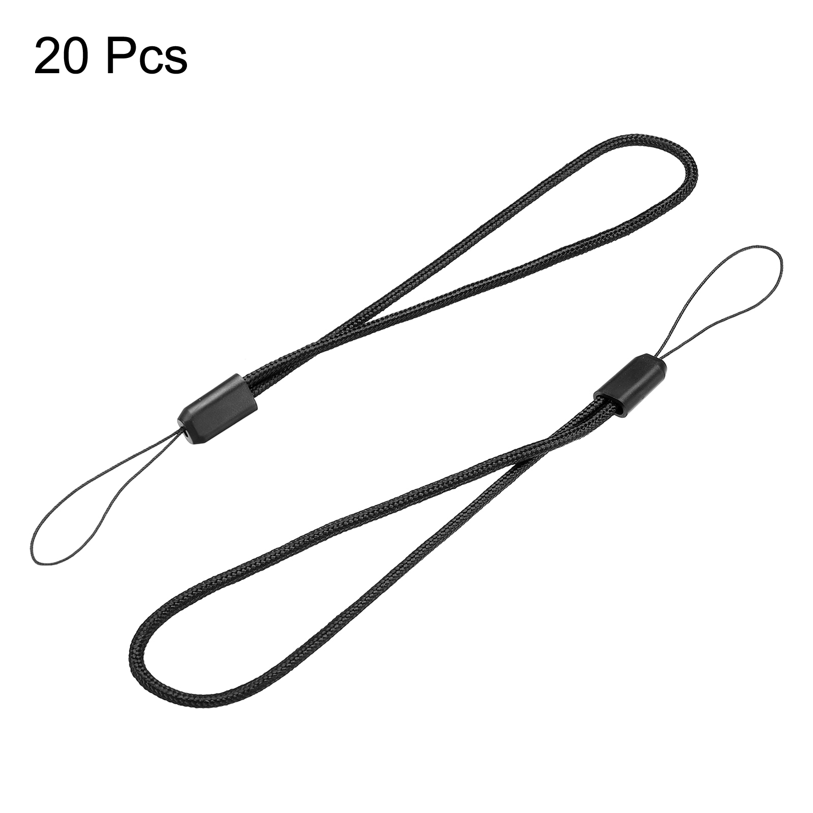 Unique Bargains Universal Nylon Cord Lanyards 18cm Soft Woven Hand ...