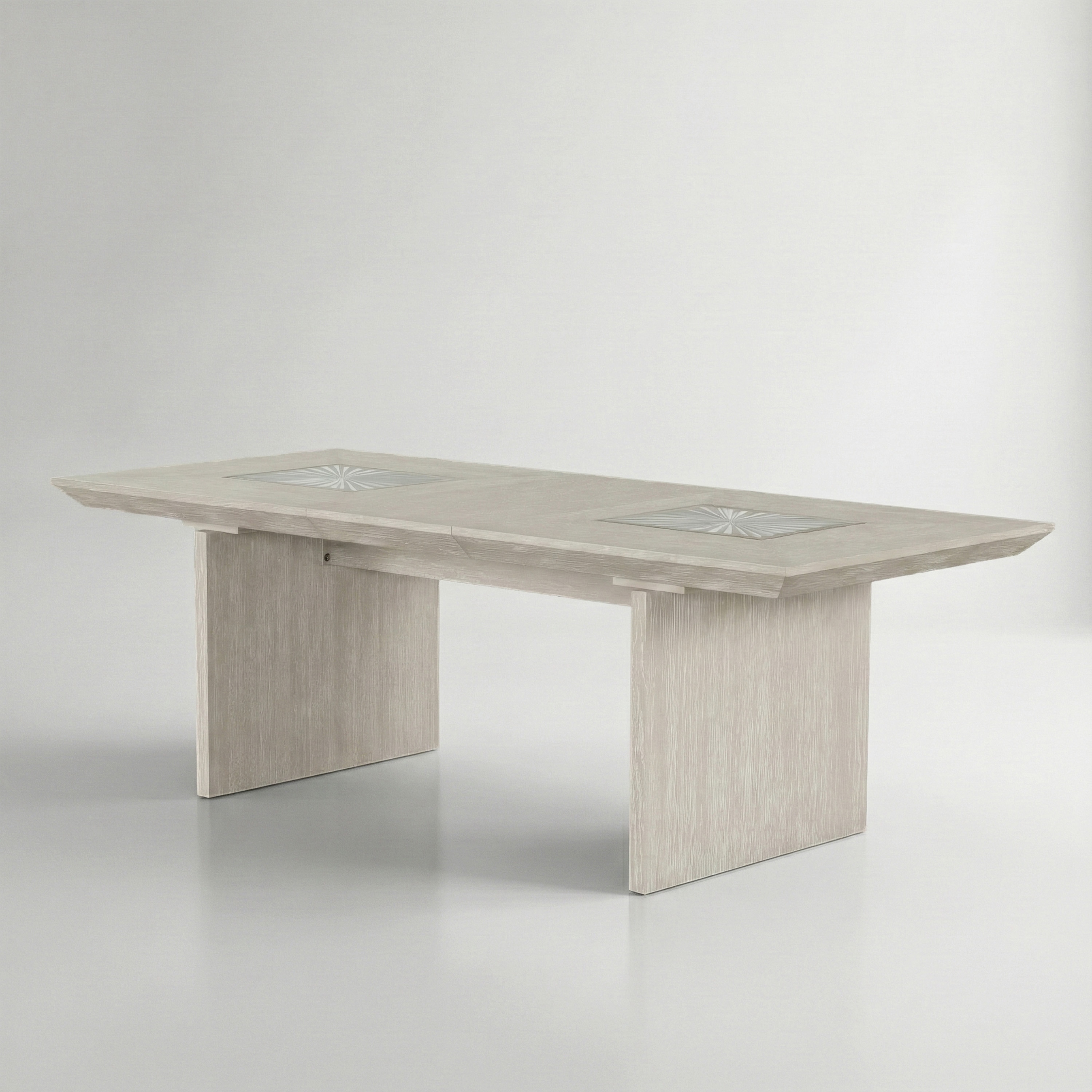Furniture of America Scout Light Gray Transitional Extending Removable ...