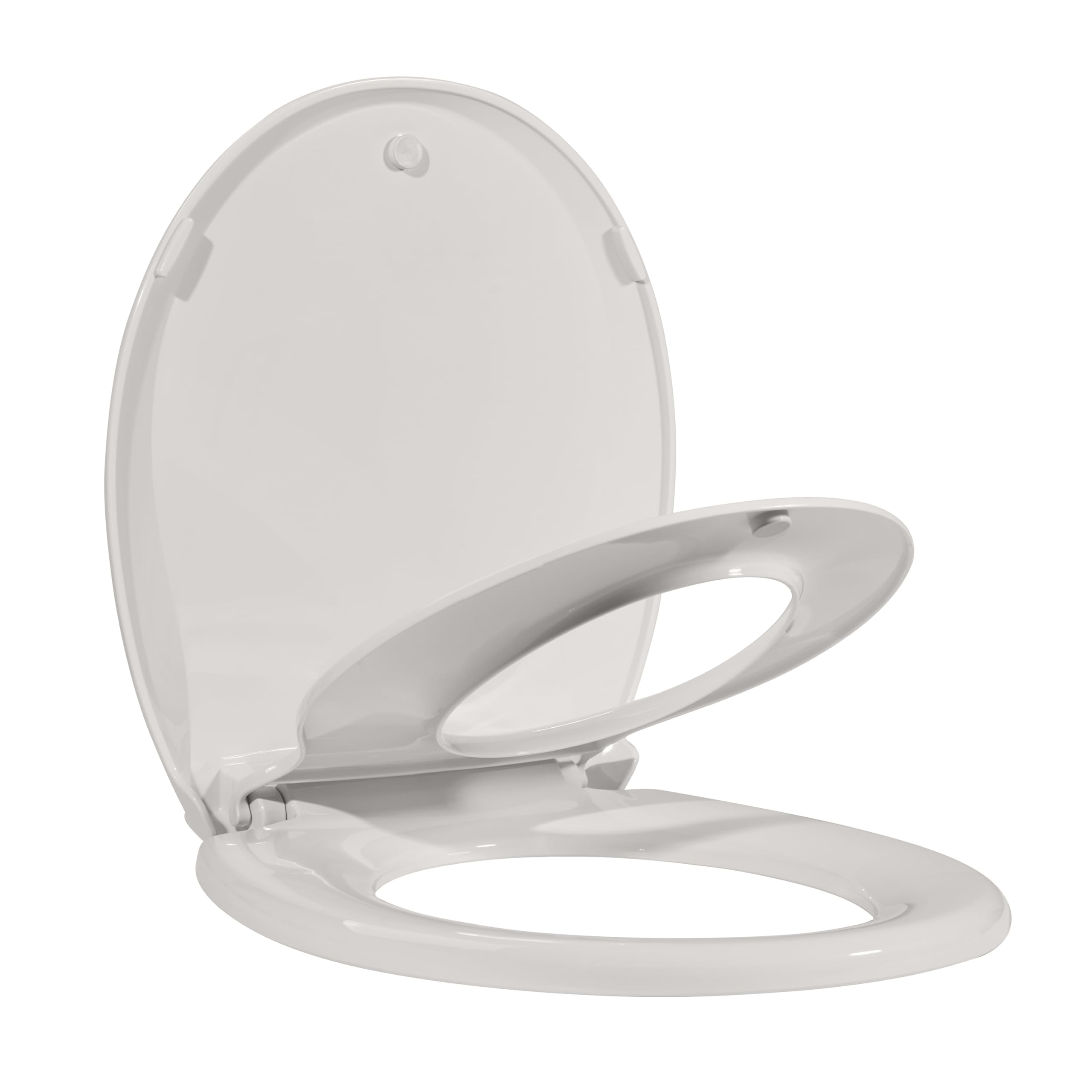 IdealHouse 17 Inch Round Toilet Potty Training Seat Adult Child Combo ...
