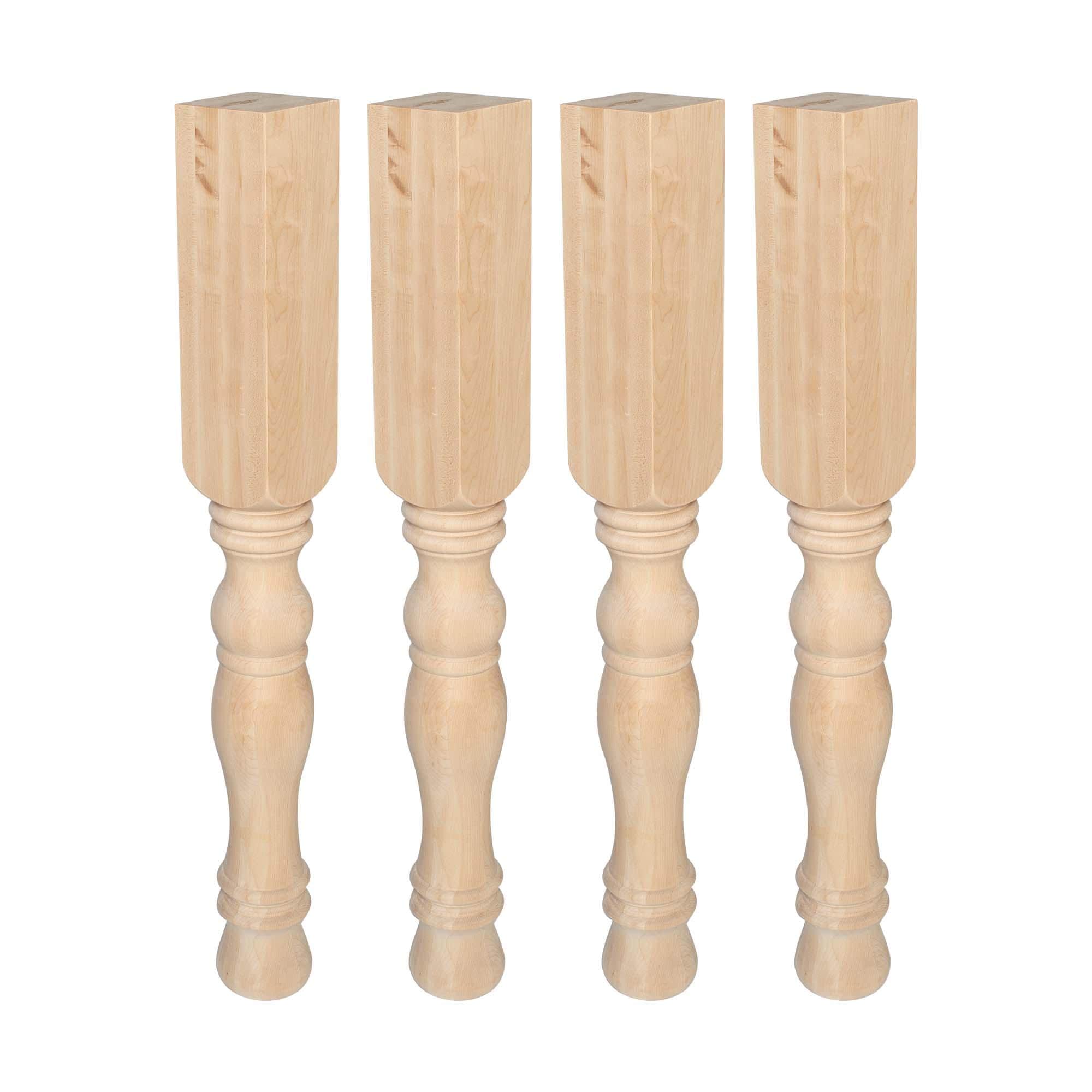 Architectural Products by Outwater 4 in x 34.5 in Traditional Hard Maple Table Leg in the Table Legs department at Lowes