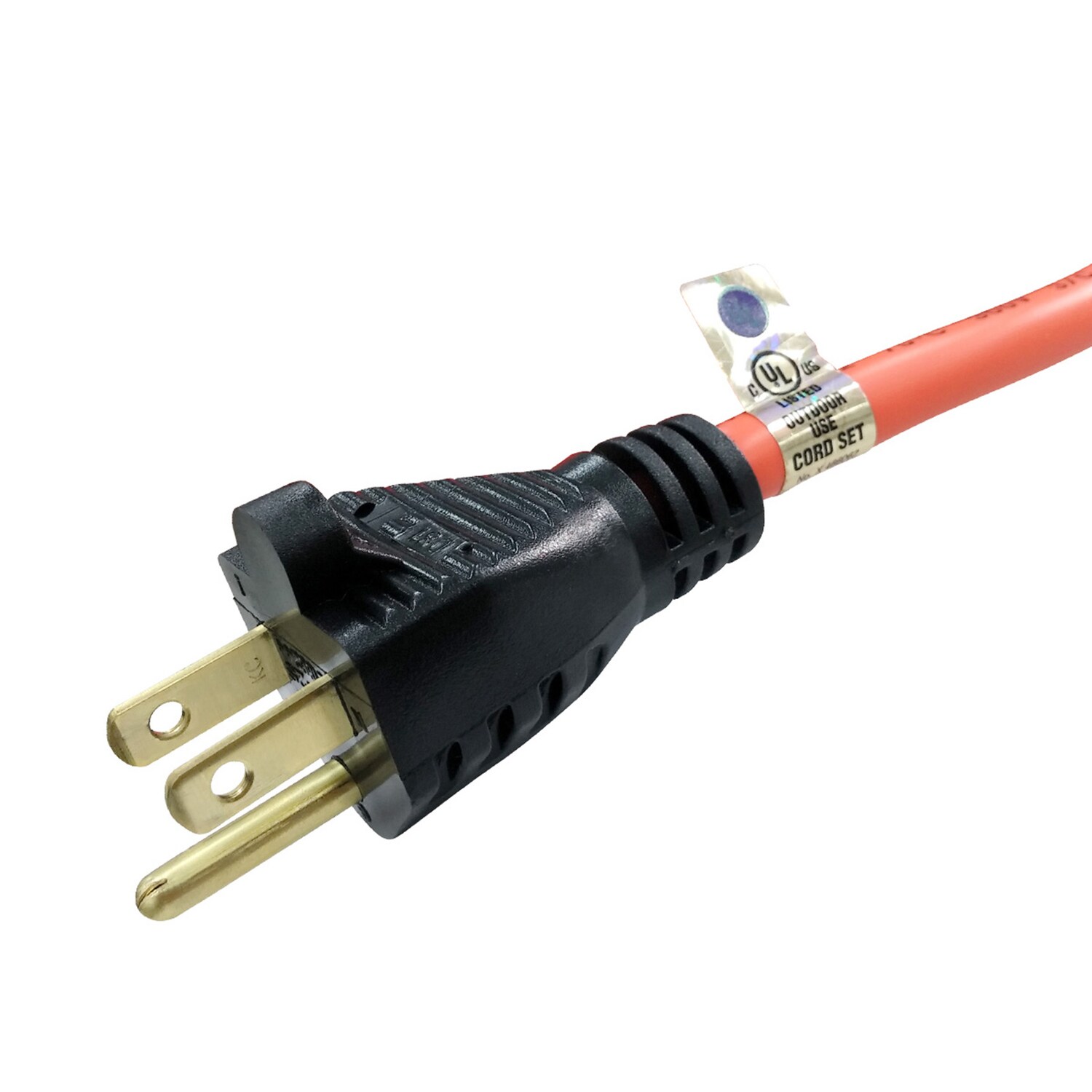 Projex Indoor or Outdoor 100 ft. L Orange Extension Cord 16/3 SJTW in ...