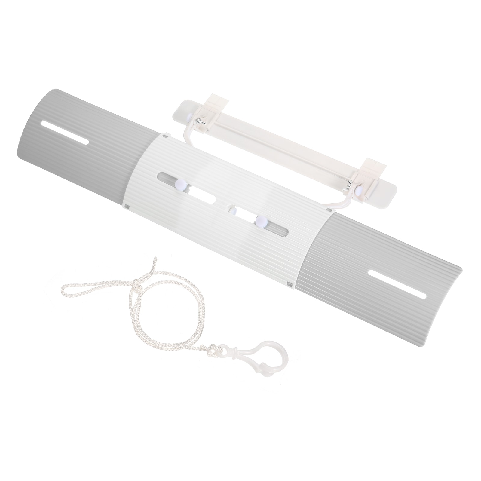 PATIKIL 540x700mm Adjustable Air Conditioner Deflector Plastic ...
