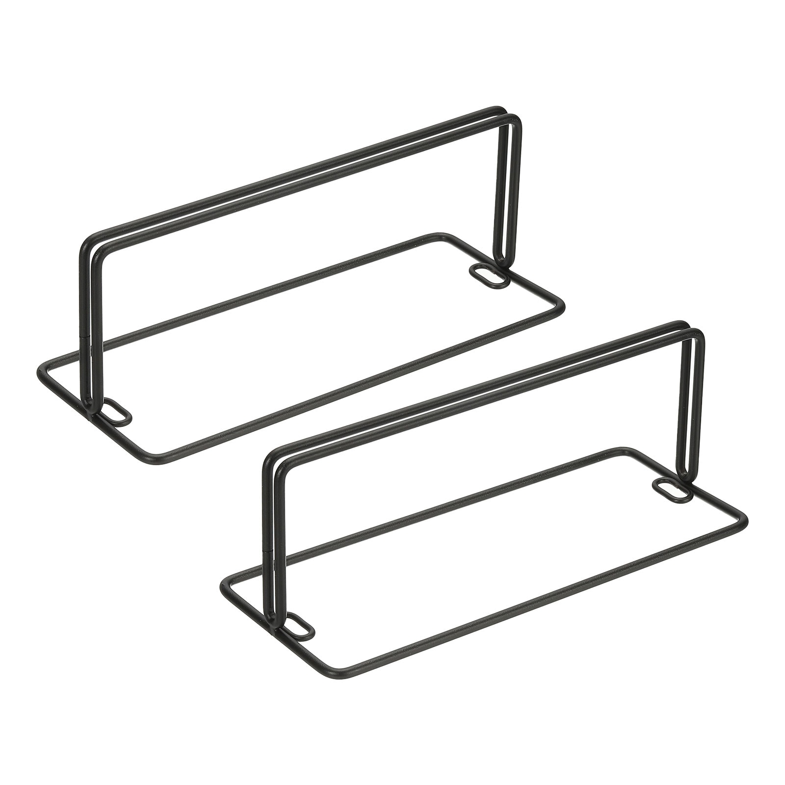 PATIKIL Baffle Desk Divider Clamp 2pcs Punch-Free Base Desk Shield ...
