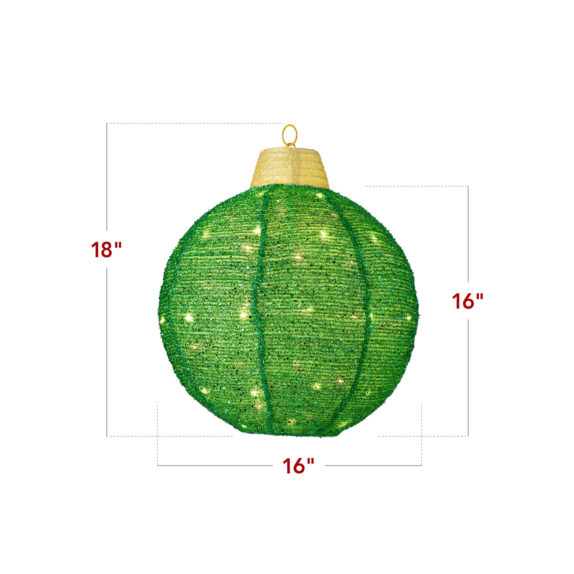 Best Choice Products 3-Piece Hanging Pop-Up Outdoor Christmas Ornaments ...
