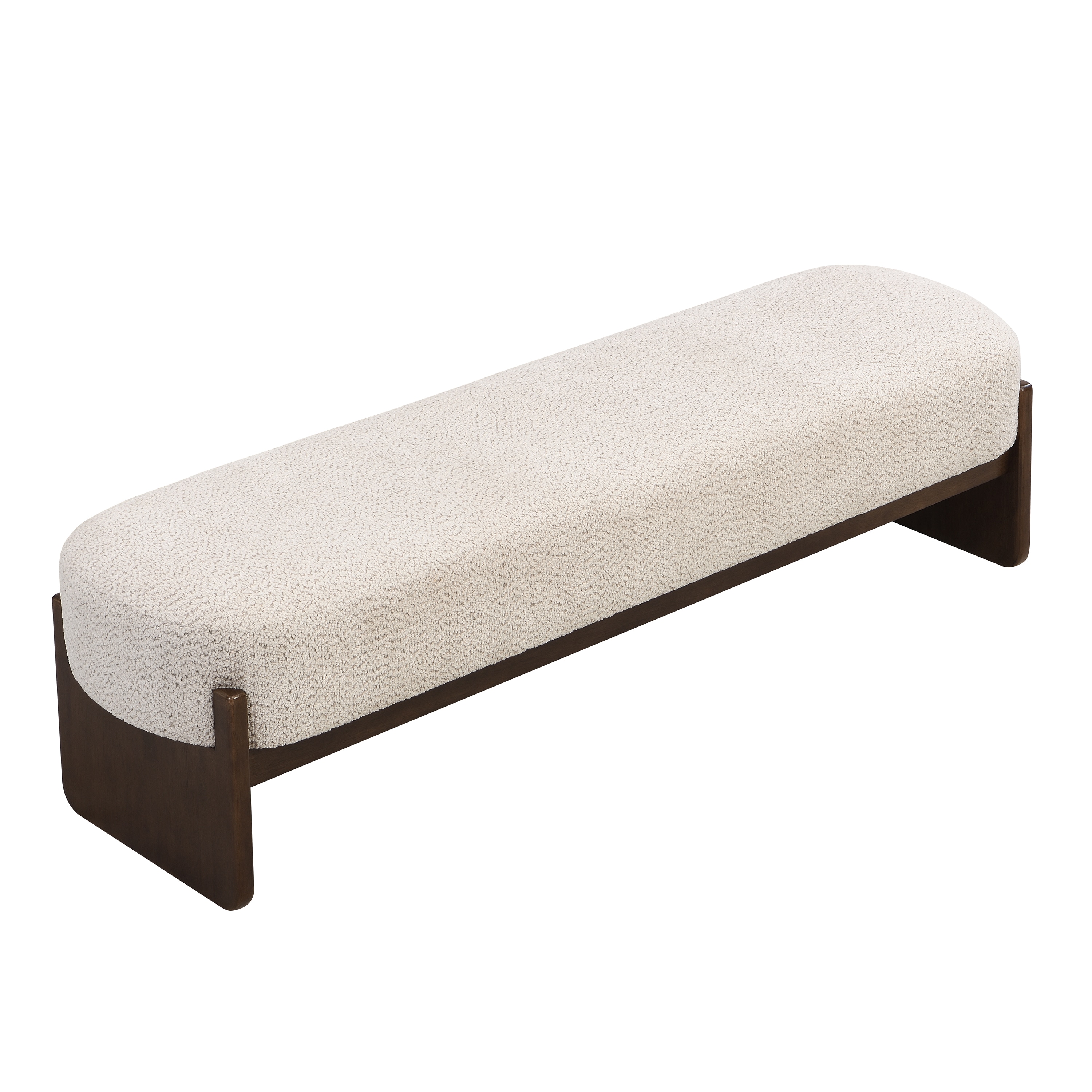 Christopher Knight Home Loop Yarn Versatile Home Essential Upholstered Ottoman-Beige in the ...