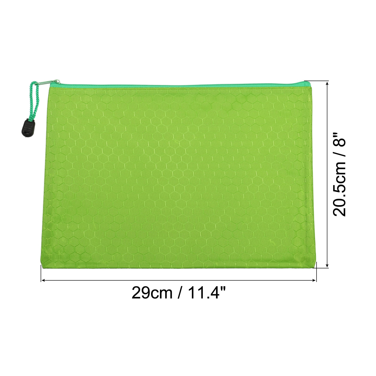PATIKIL Waterproof Zipper File Bags 5pcs B5 Document Storage Folders ...