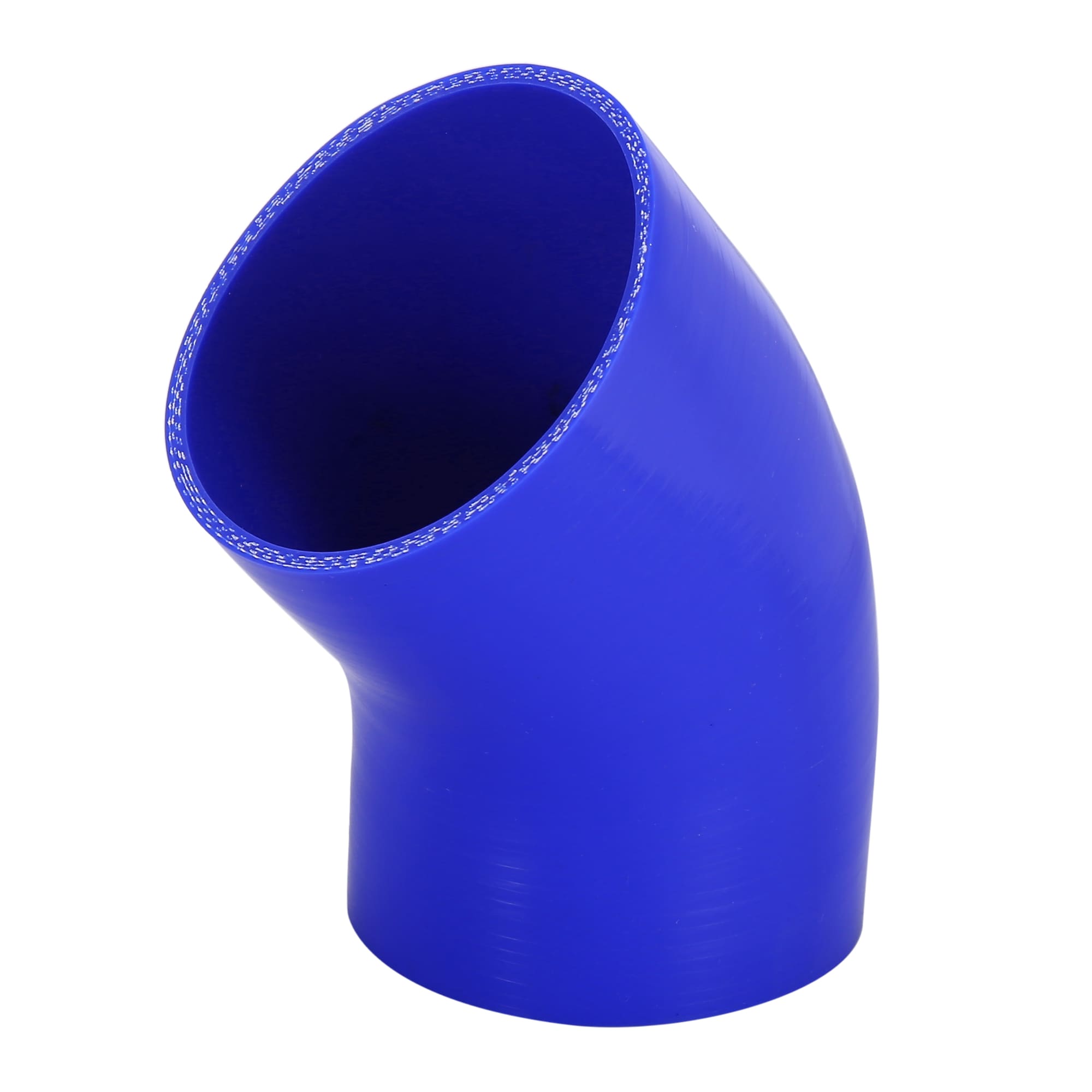 Unique Bargains 102mm 4 Inch ID 45 Degree Elbow Silicone Reducer Hose ...