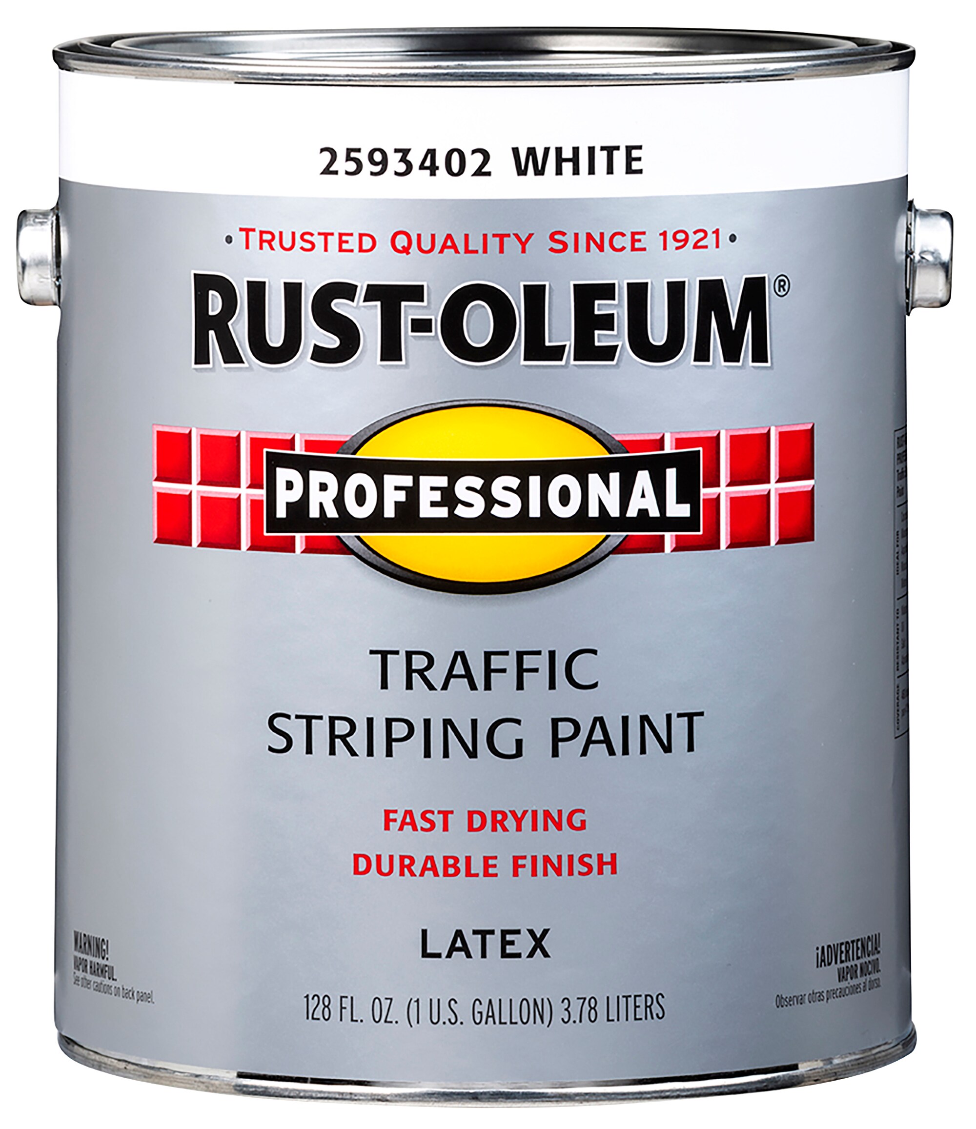 Rust-Oleum Professional Flat White Exterior Water-based Industrial ...