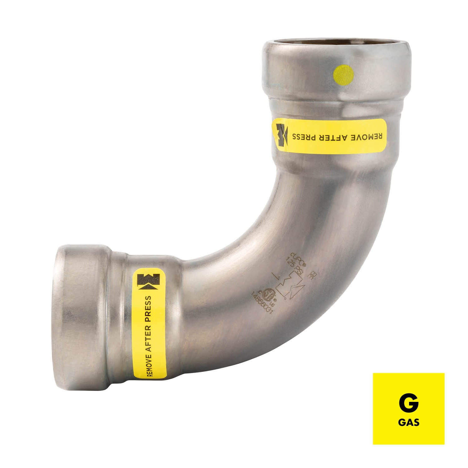 Streamline 1-in PRS Carbon Steel Press 90 Degree Elbow in the Black ...