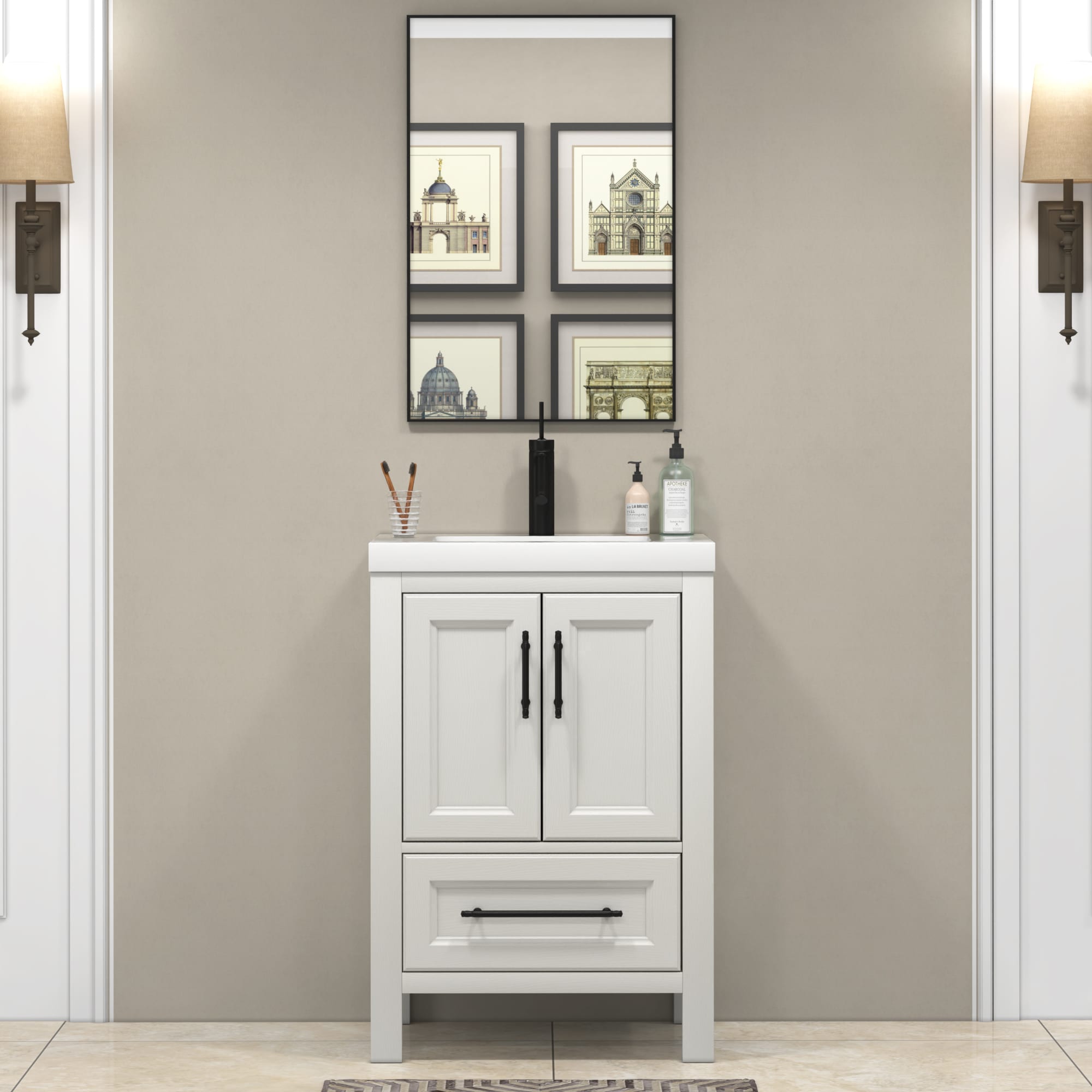 23.5-Inch-Wide Bathroom Vanities & Vanity Tops at Lowes.com