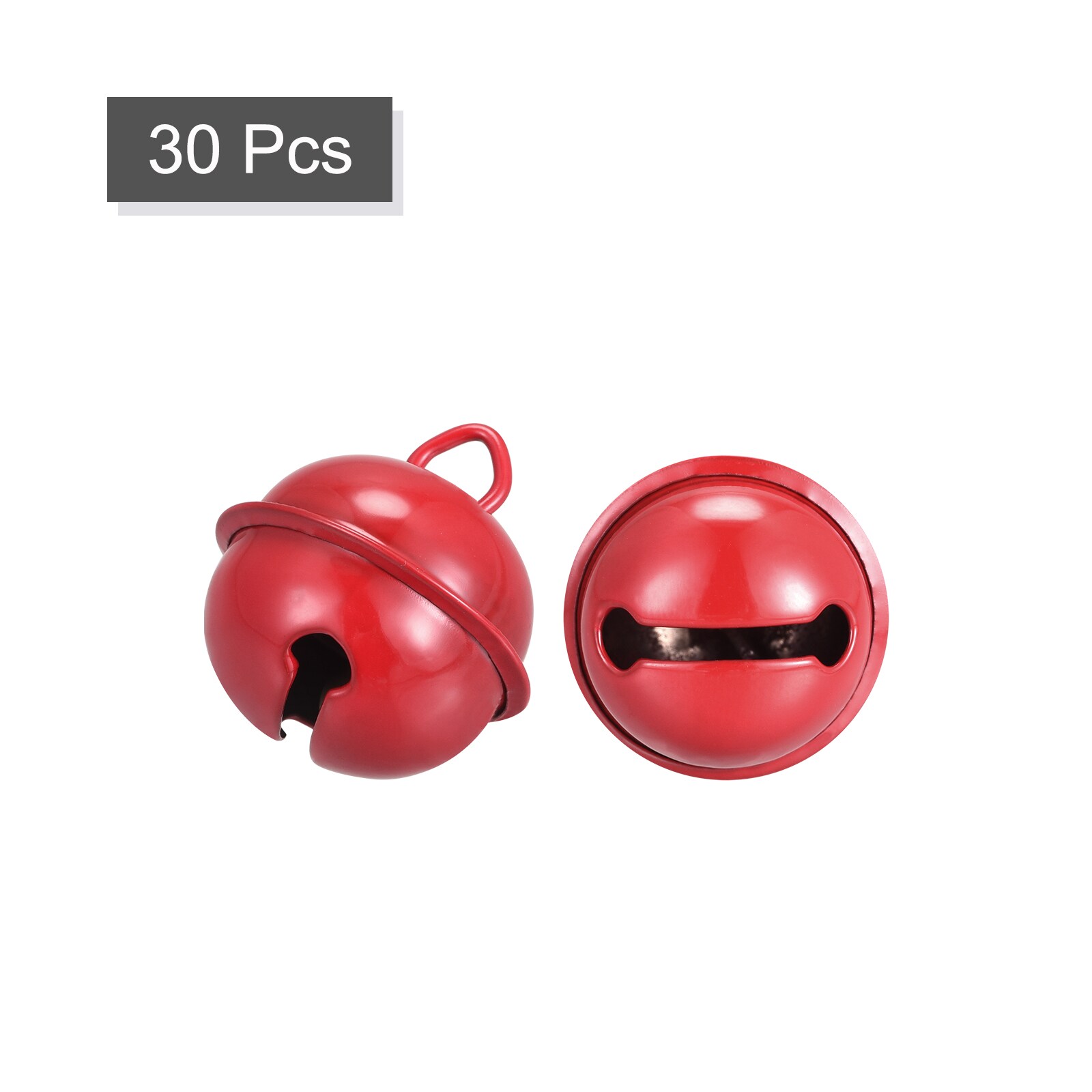 Unique Bargains Jingle Bells 22mm 30pcs Craft Bells for DIY Holiday ...