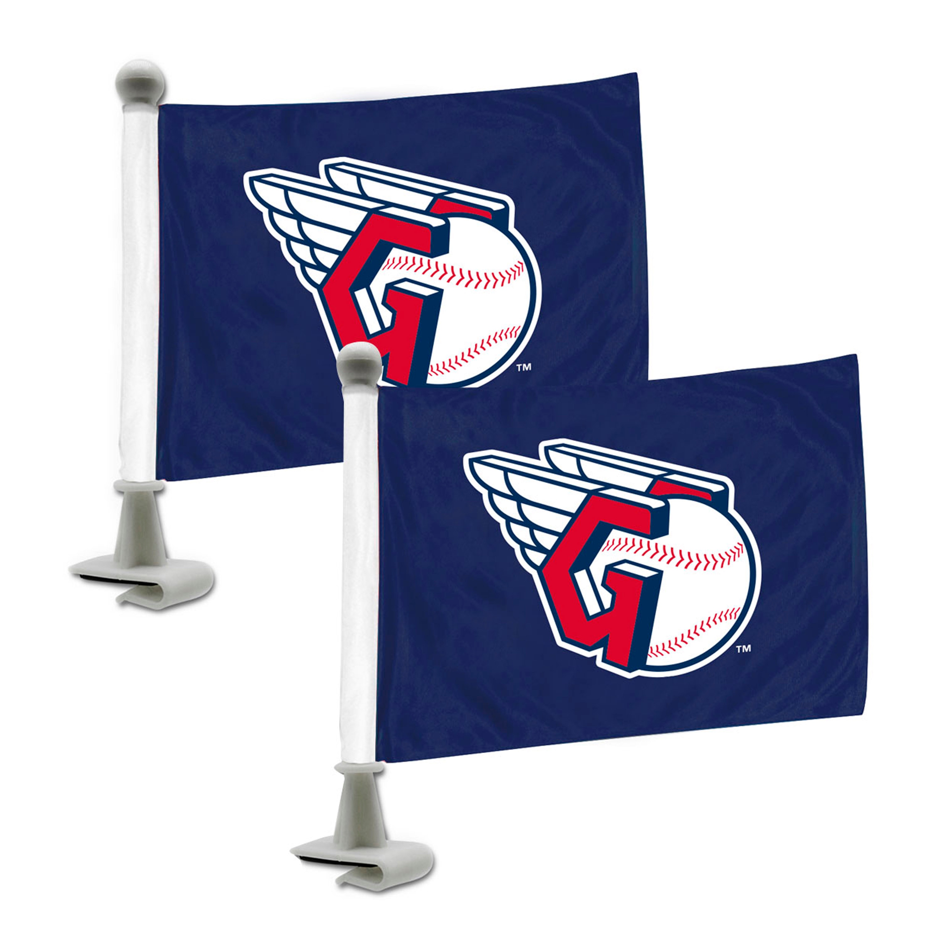 FANMATS Cleveland Guardians MLB Ambassador Flag Set 2 -Pack Flag pair ...