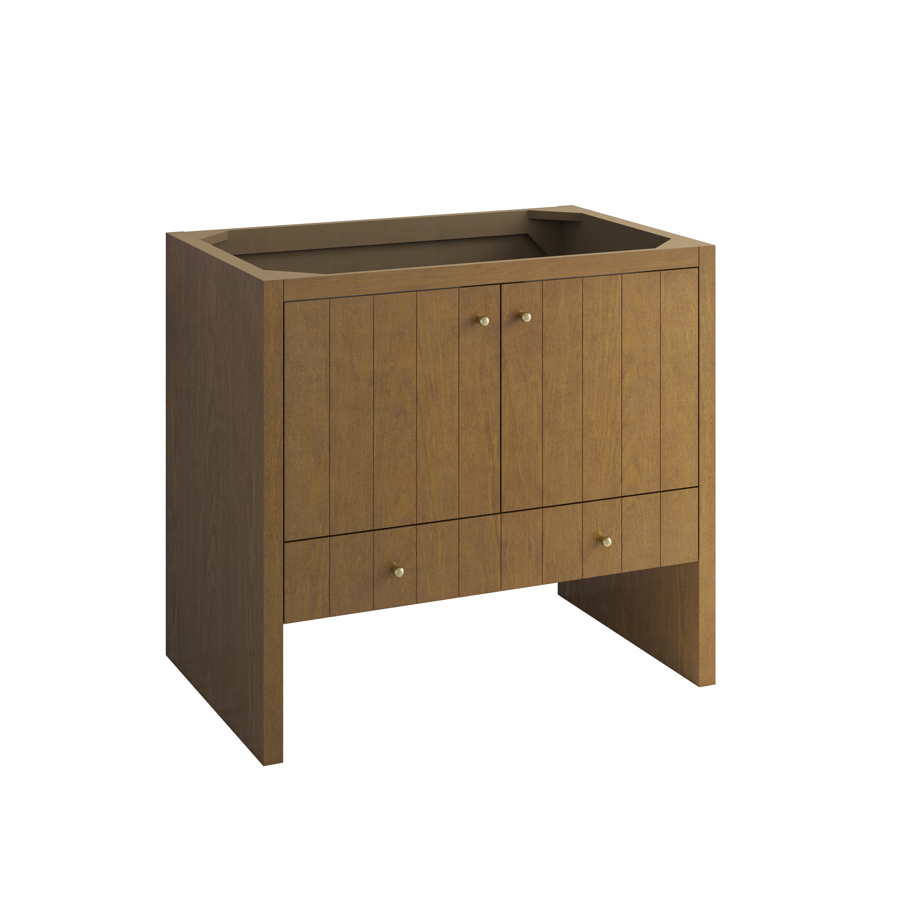 James Martin Vanities Hudson 36-in Honey Oak Undermount Single Sink ...