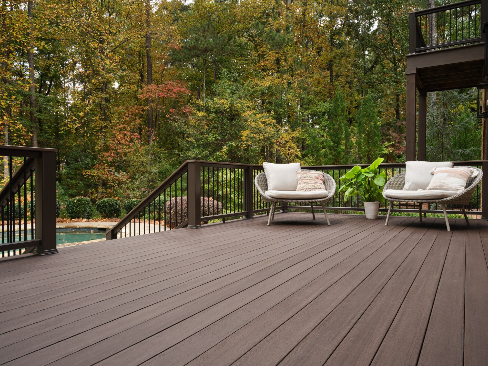 TimberTech Advanced Landmark 1/2-in x 12-in x 12-ft Composite American ...