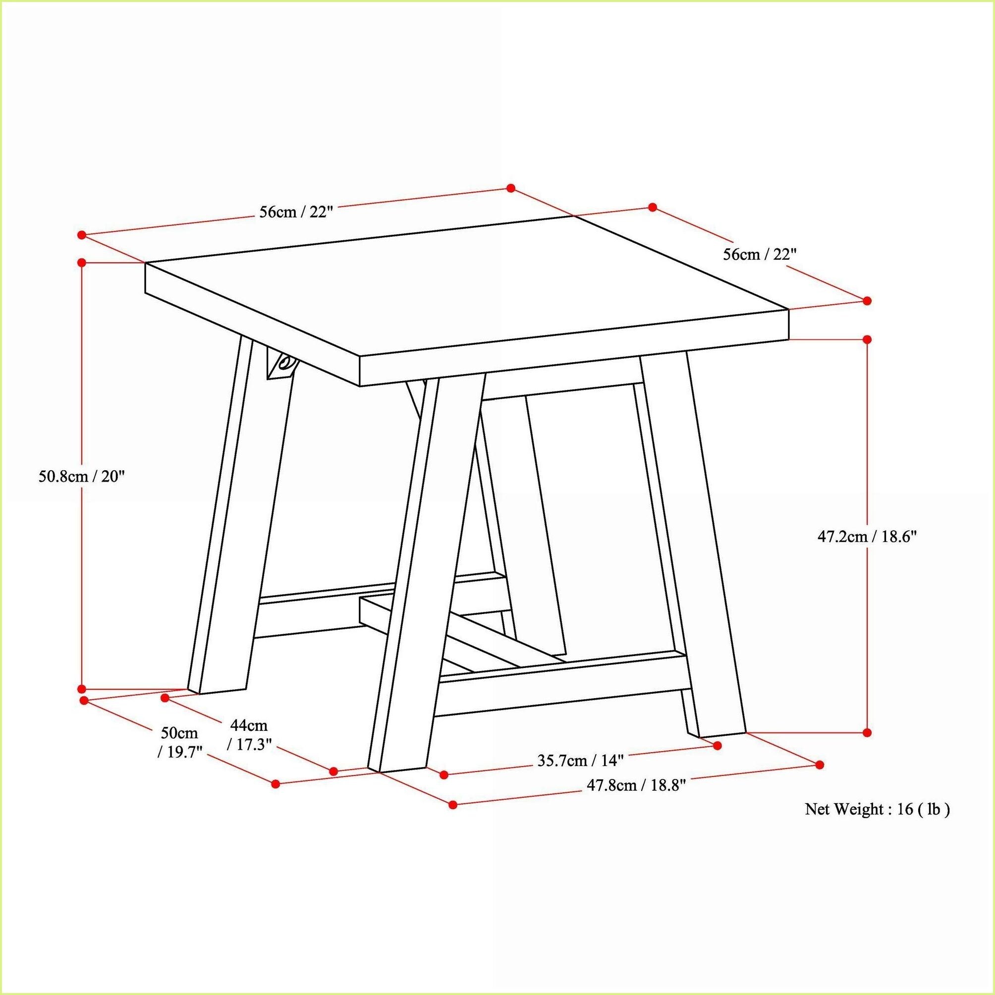 Watnature Distressed Grey Solid Wood Coffee Table with Sawhorse Legs ...