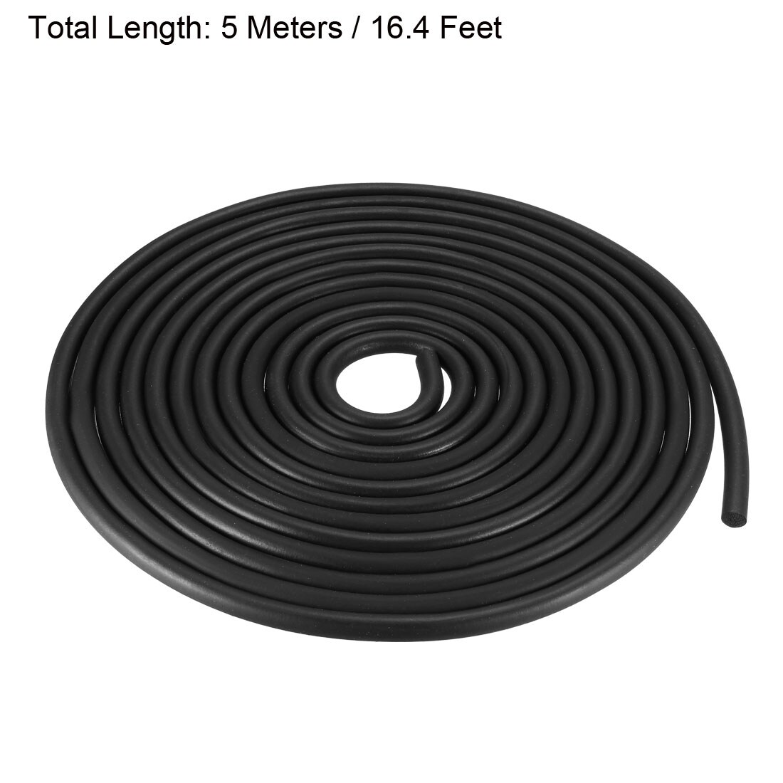 Unique Bargains Foam Rubber Seal Weather Strip 0.31-inch Diameter 16.4 ...