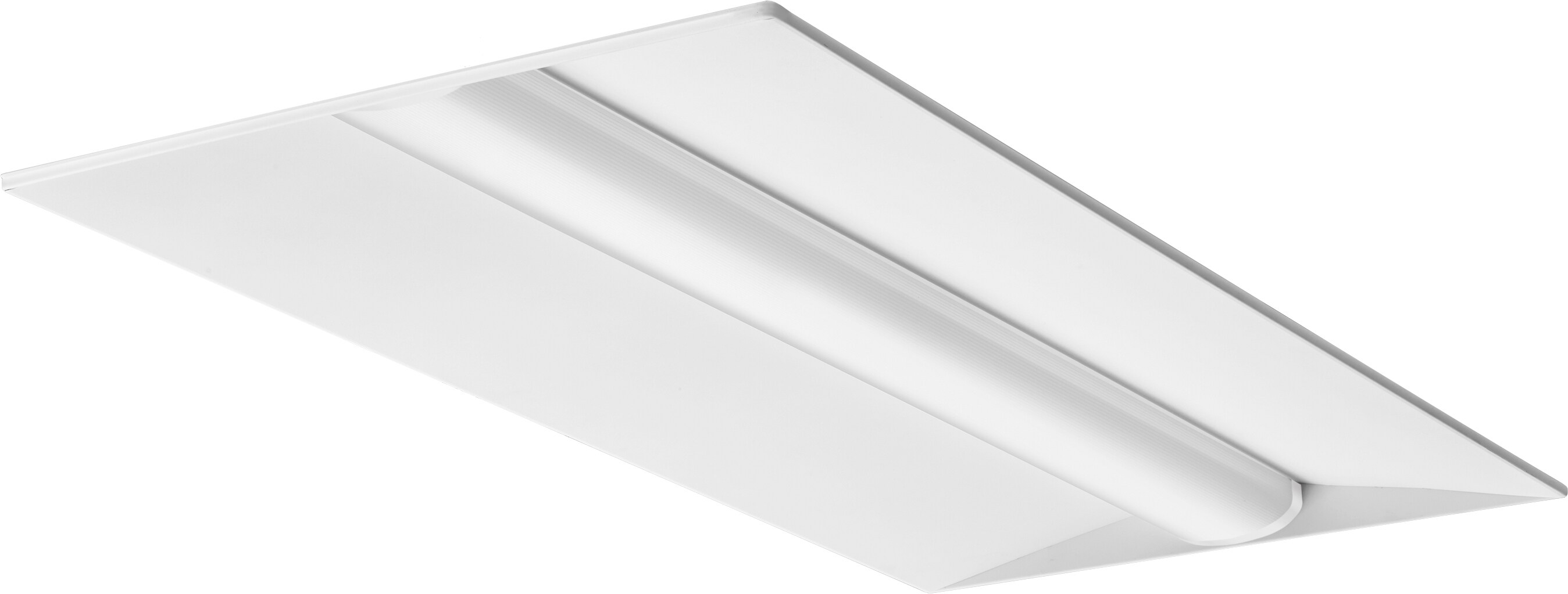 Lithonia Lighting 4-ft x 2-ft Cool White 4800 -Lumen LED Troffer in the ...