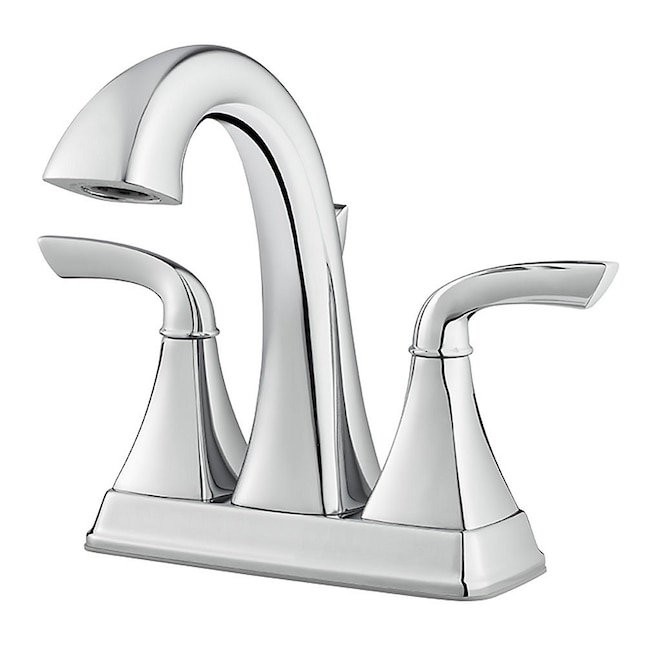 Pfister Rhen Polished Chrome 2 Handle Deck Mount Roman Low Arc Bathtub