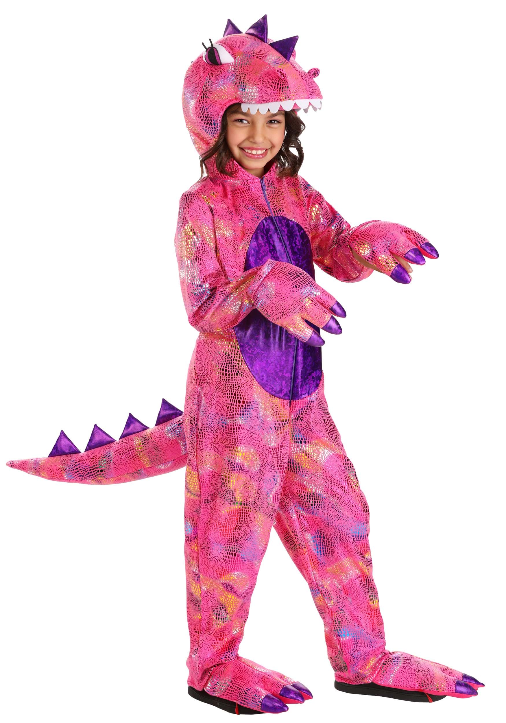 HalloweenCostumes.com FUN Costumes Kid's Sparkling Scales Dinosaur ...