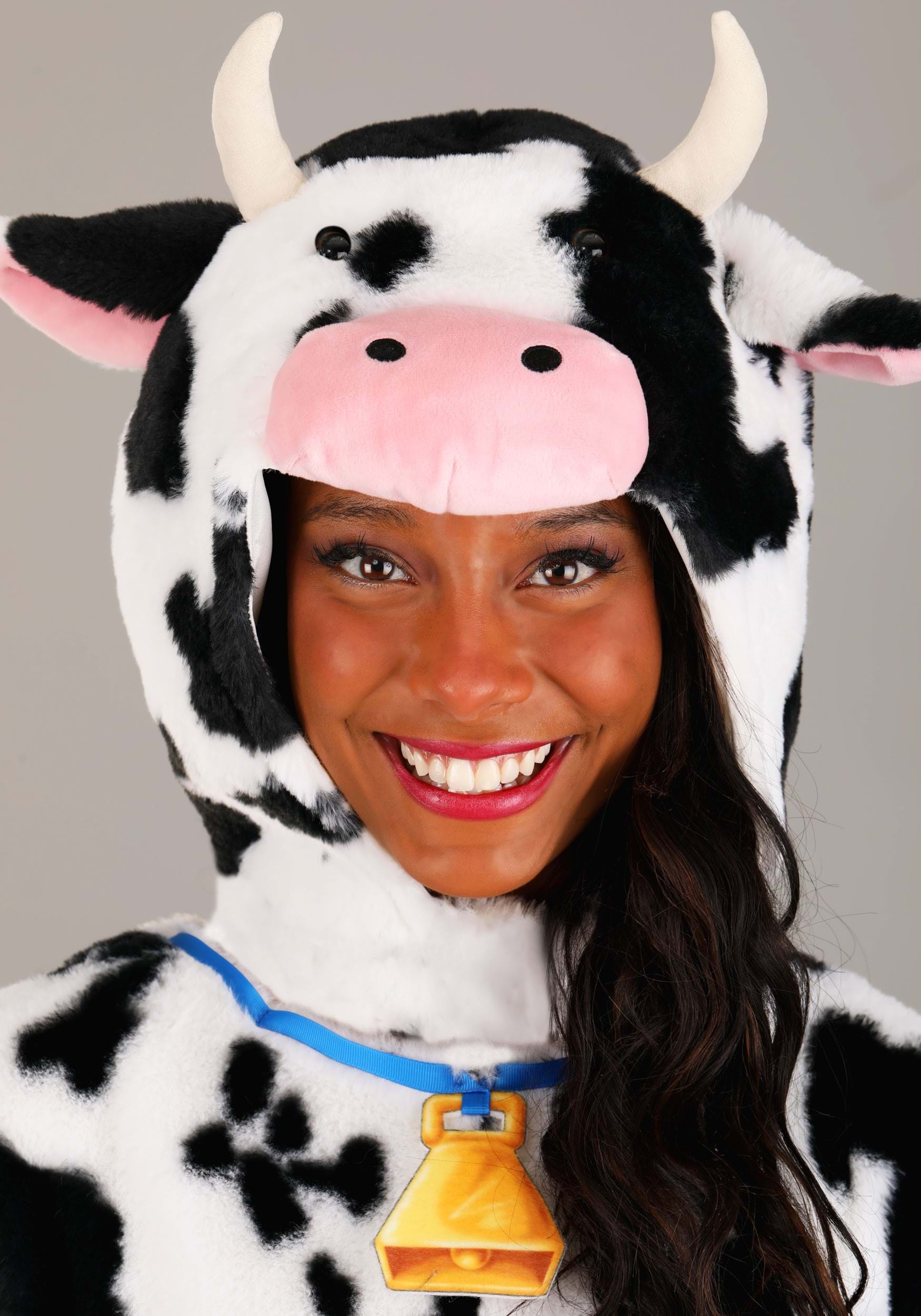 HalloweenCostumes.com FUN Costumes Deluxe Plush Spotted Cow Adult ...