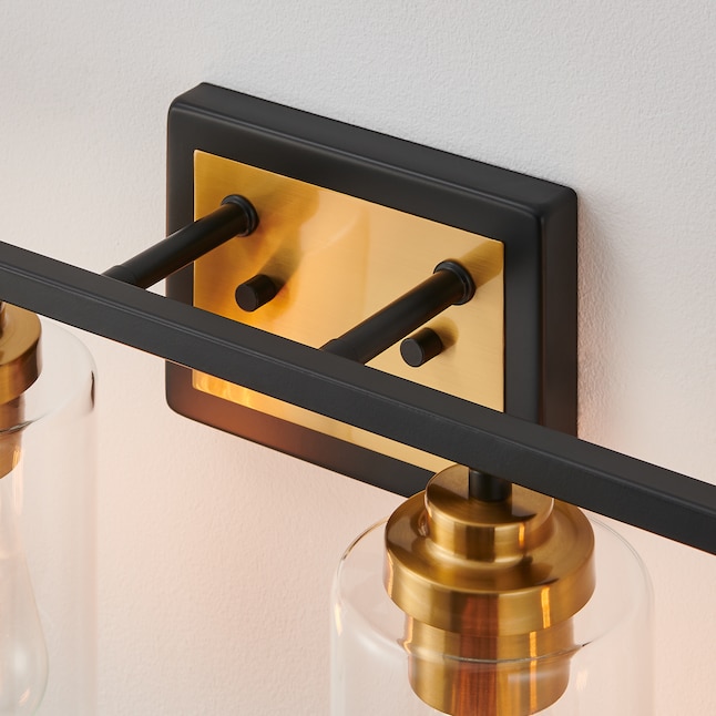 KAWOTI Nolan 30-in 4 -Light Matte Black Modern/contemporary Vanity ... KAWOTI Nolan 30-in 4 -Light Matte Black Modern/contemporary Vanity ...