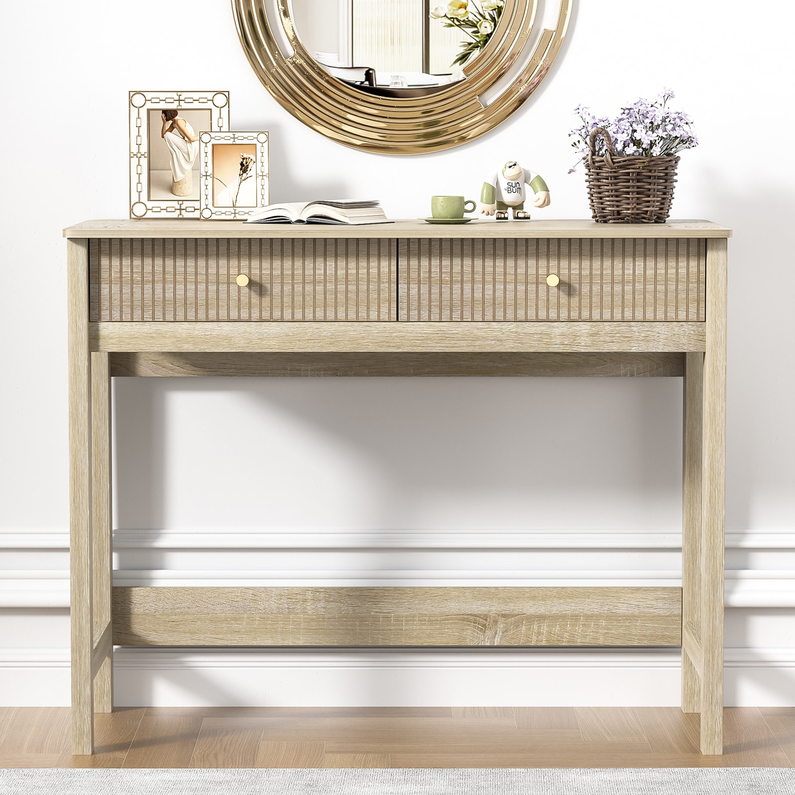Delarpo 40-in Multiple colors/finishes Modern/Contemporary Computer ...