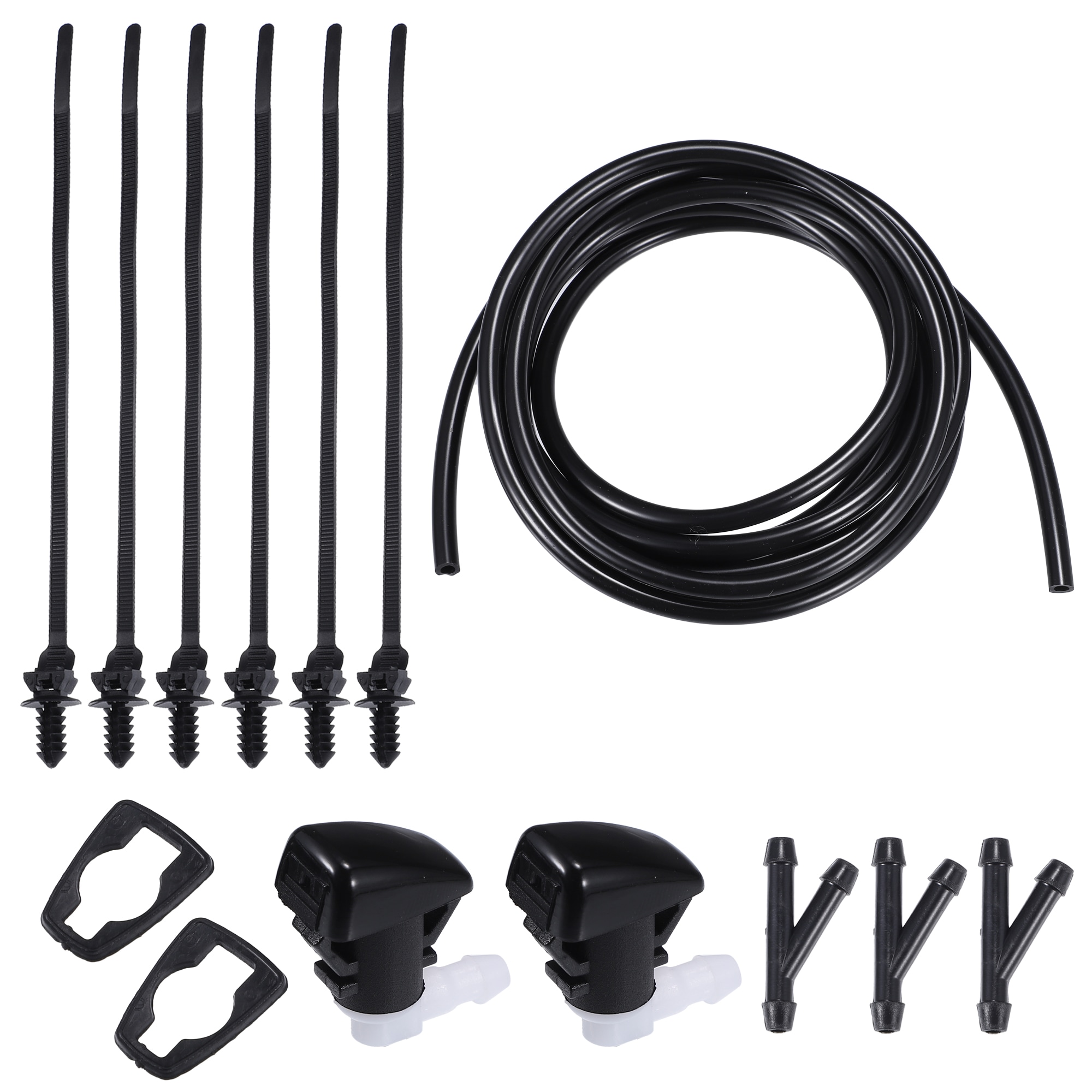Unique Bargains 1set Car Windshield Washer Water Nozzle Spray No ...