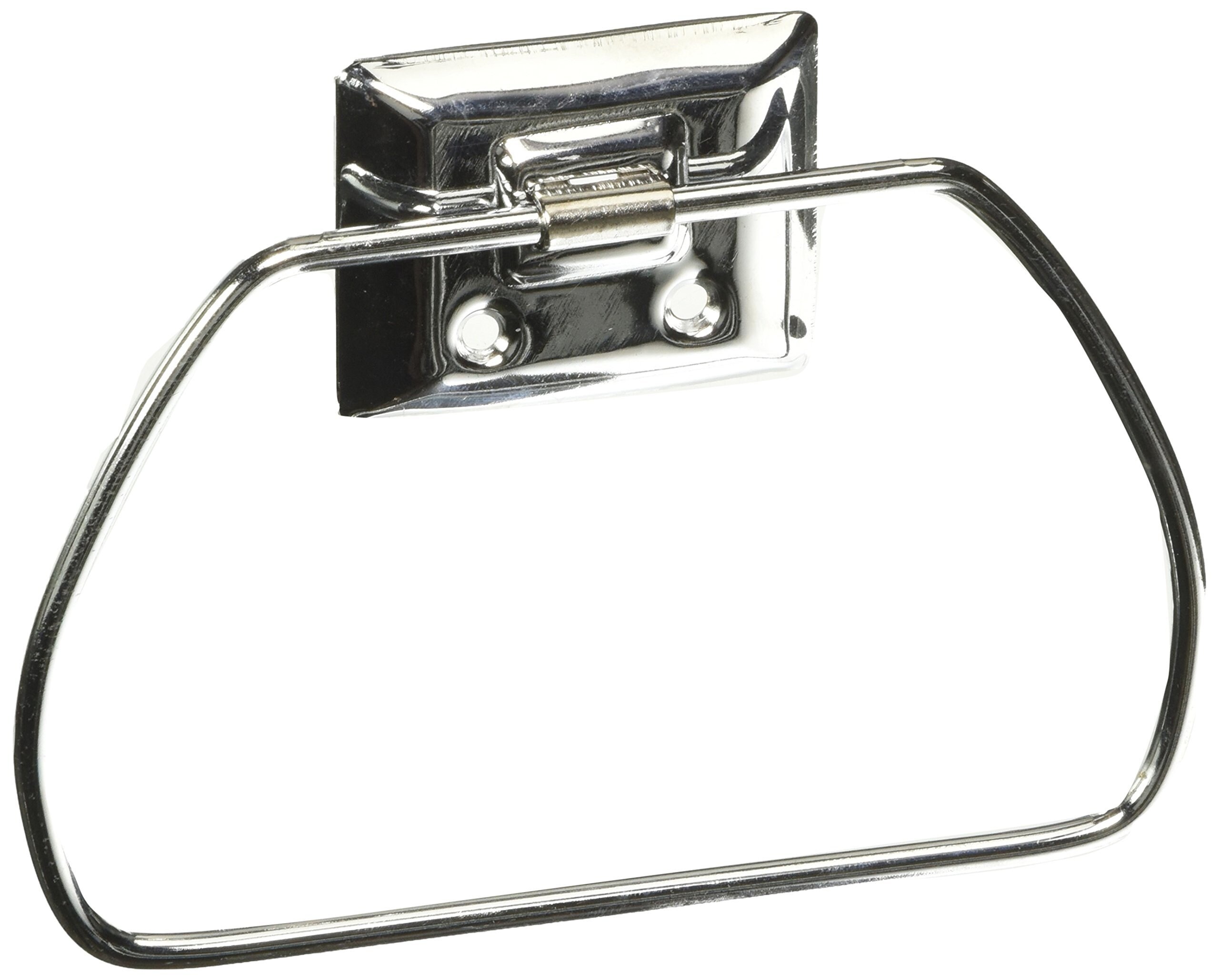 Deckorators DECKO 38100 Chrome Towel Ring Pack of 1 in the Towel Rings ...