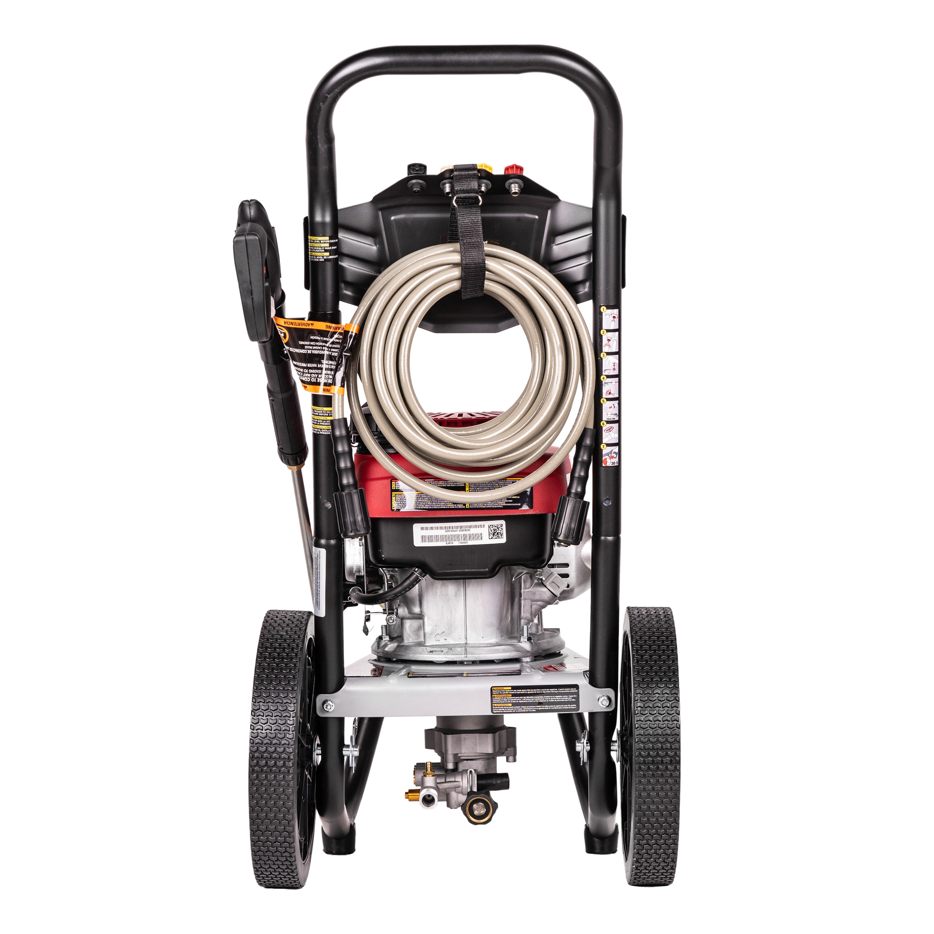 SIMPSON 2.3 GPM MegaShot 2800 PSI 2.3 GPMs Cold Water Gas Pressure Washer with 4 Spray Tips MS60773 S at Lowes
