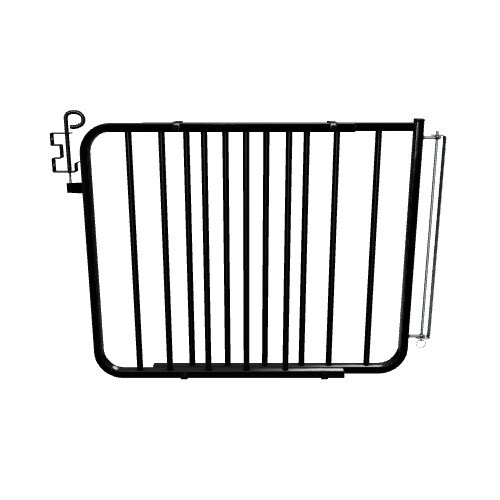 Cardinal Gates Auto-Lock Gate 40.5-in x 29.5-in Hardware Mounted Black ...
