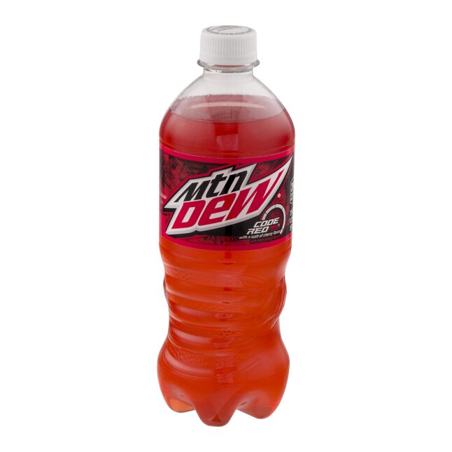 Mtn Dew Cherry Soft Drink At