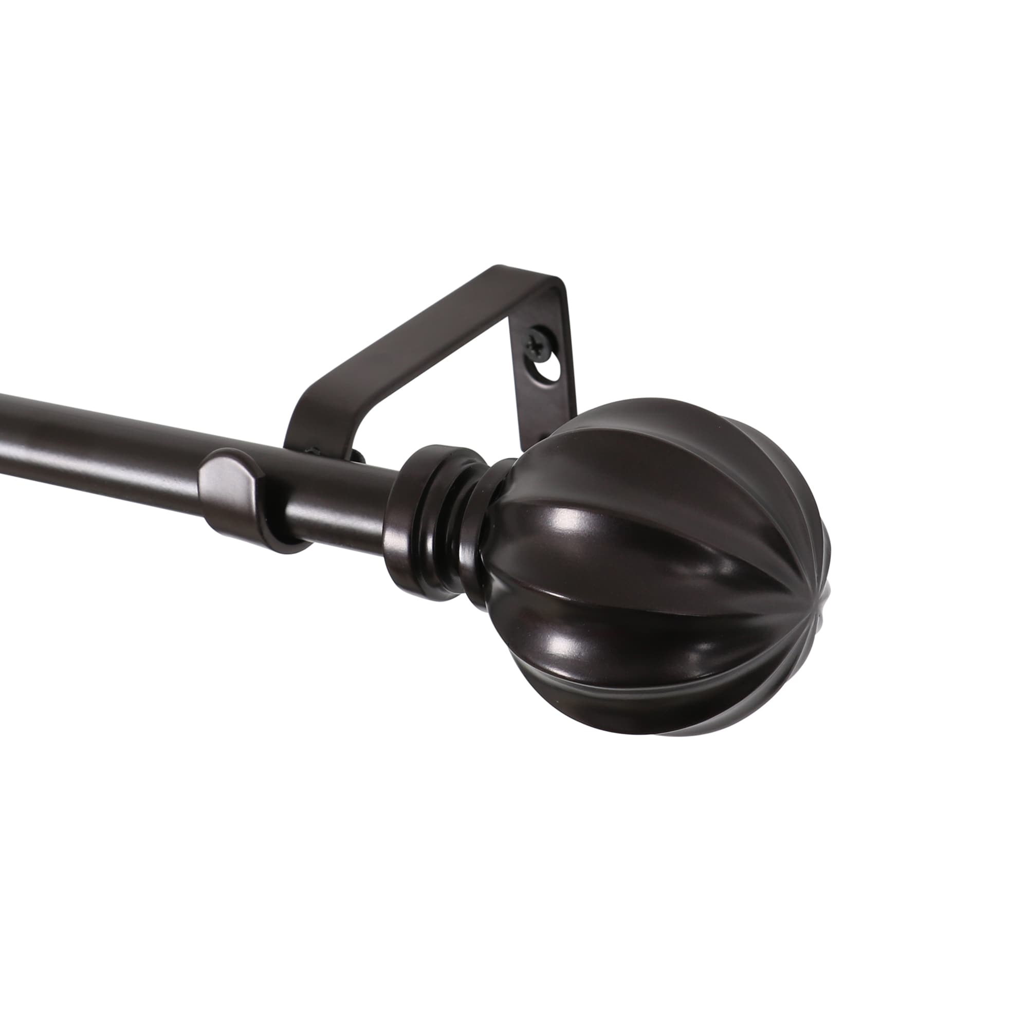 Utopia Alley 3/4 Inch Adjustable Curtain Rod For Windows 28 to 48 Inch ...