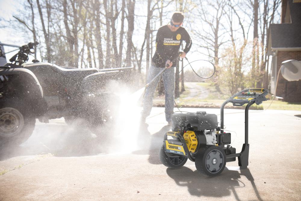 Champion 3500 psi pressure washer store