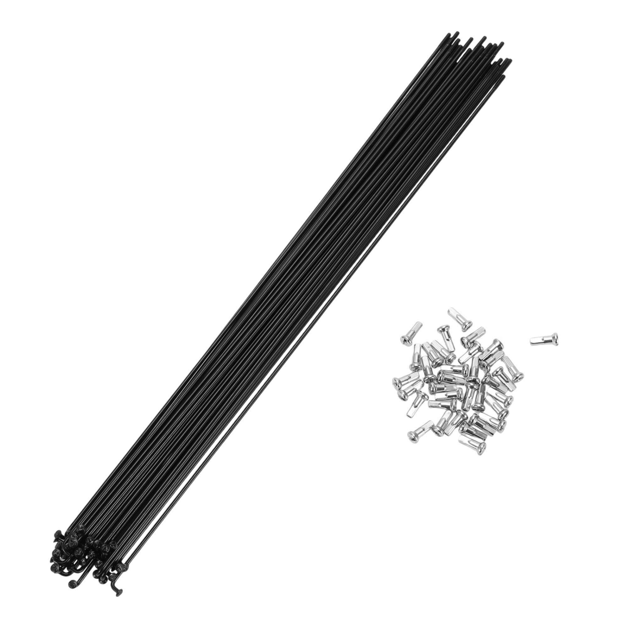 Unique Bargains Bike Bicycle Spokes 14G 290MM Mountain Bike Spokes ...