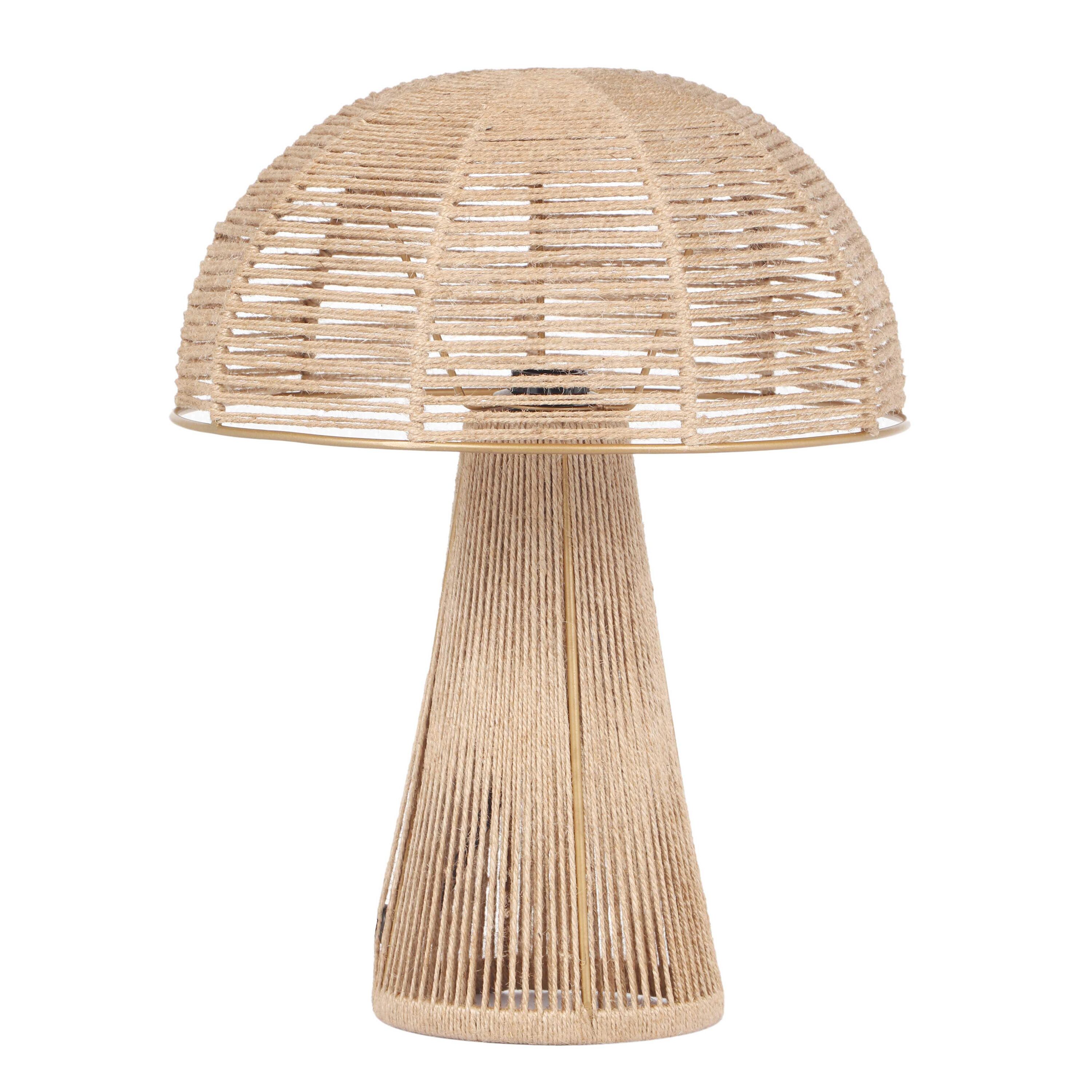 TOV Furniture Oddy Natural Jute Table Lamp in the Table Lamps ...