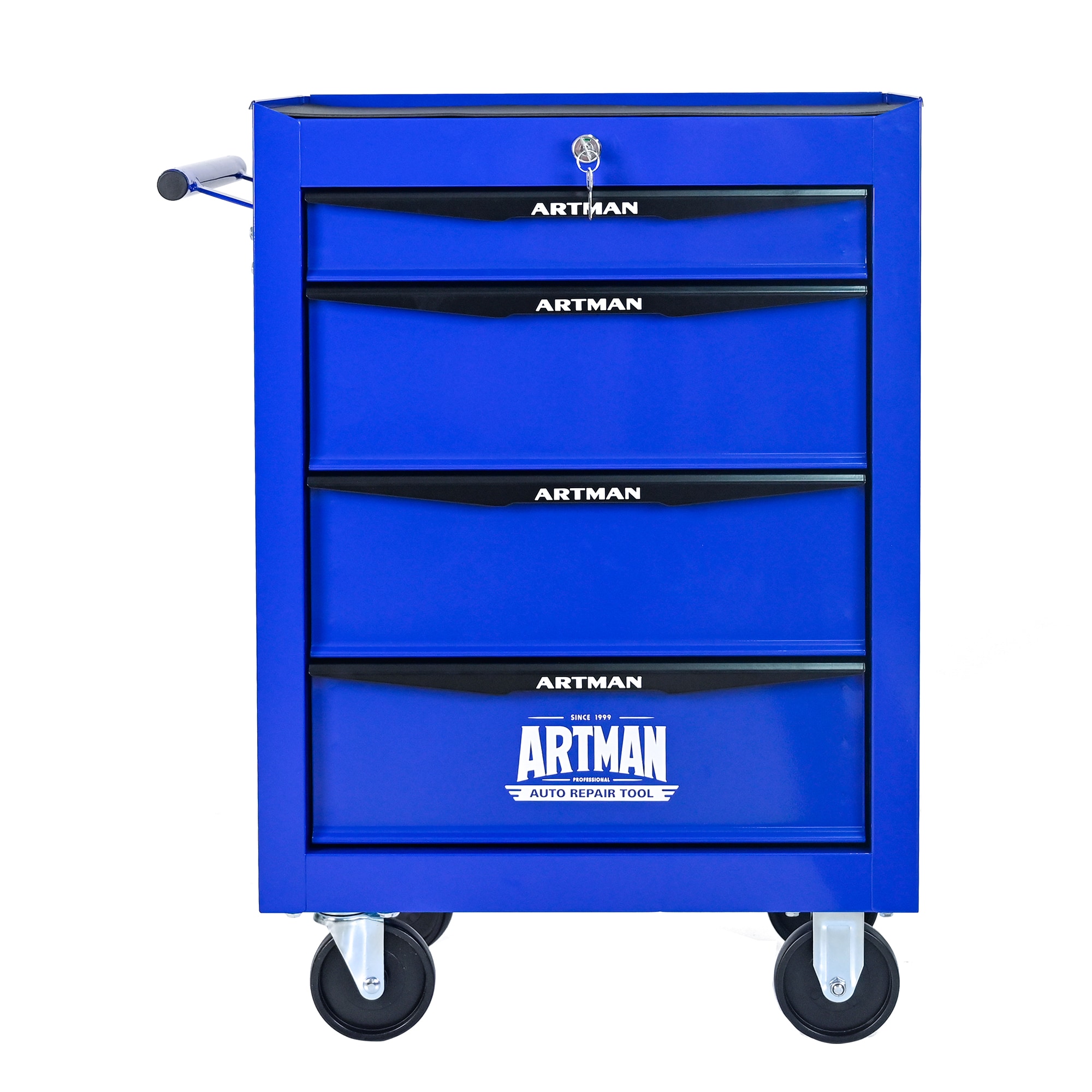 Wooakway Multifunctional Bottom Tool Cabinet with Lockable Wheels ...