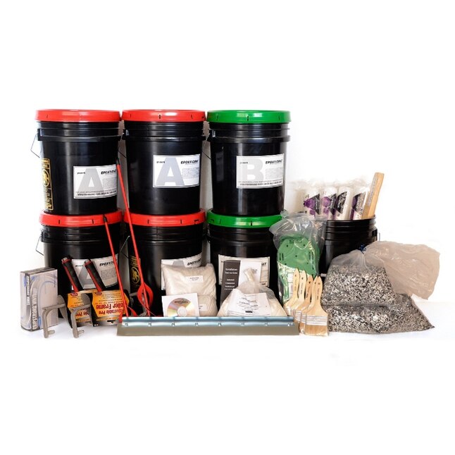 Epoxy-Coat 2-part Smoke Blue/Clear High-gloss Concrete and Garage Floor ... Epoxy-Coat 2-part Smoke Blue/Clear High-gloss Concrete and Garage Floor ...