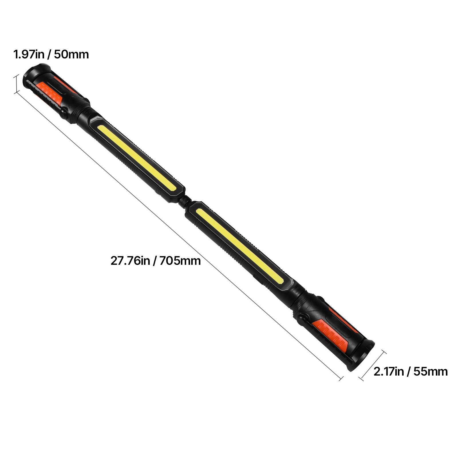 GIVIMO Underhood Work Light Bar Rechargeable 1450-Lumen 4400mAh LED ...